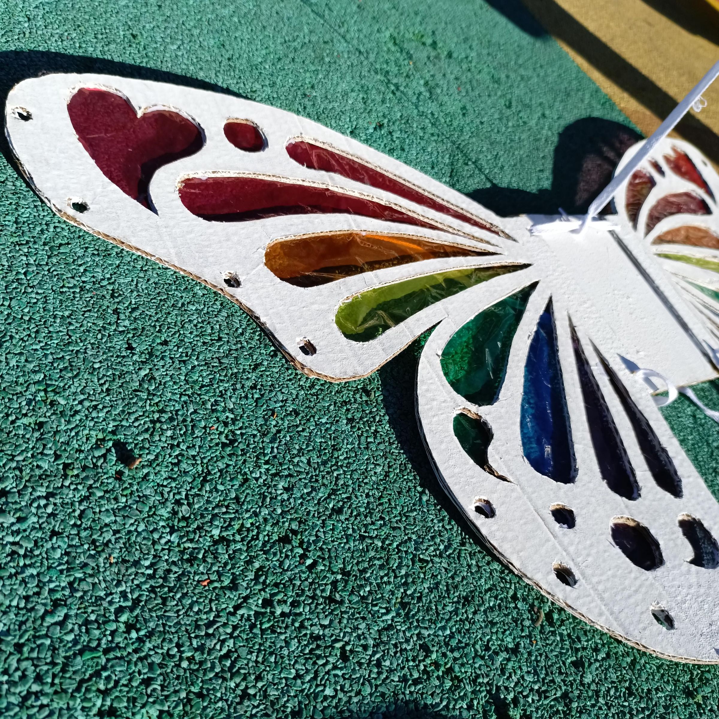 Rainbow Butterfly Wings : 10 Steps (with Pictures) - Instructables