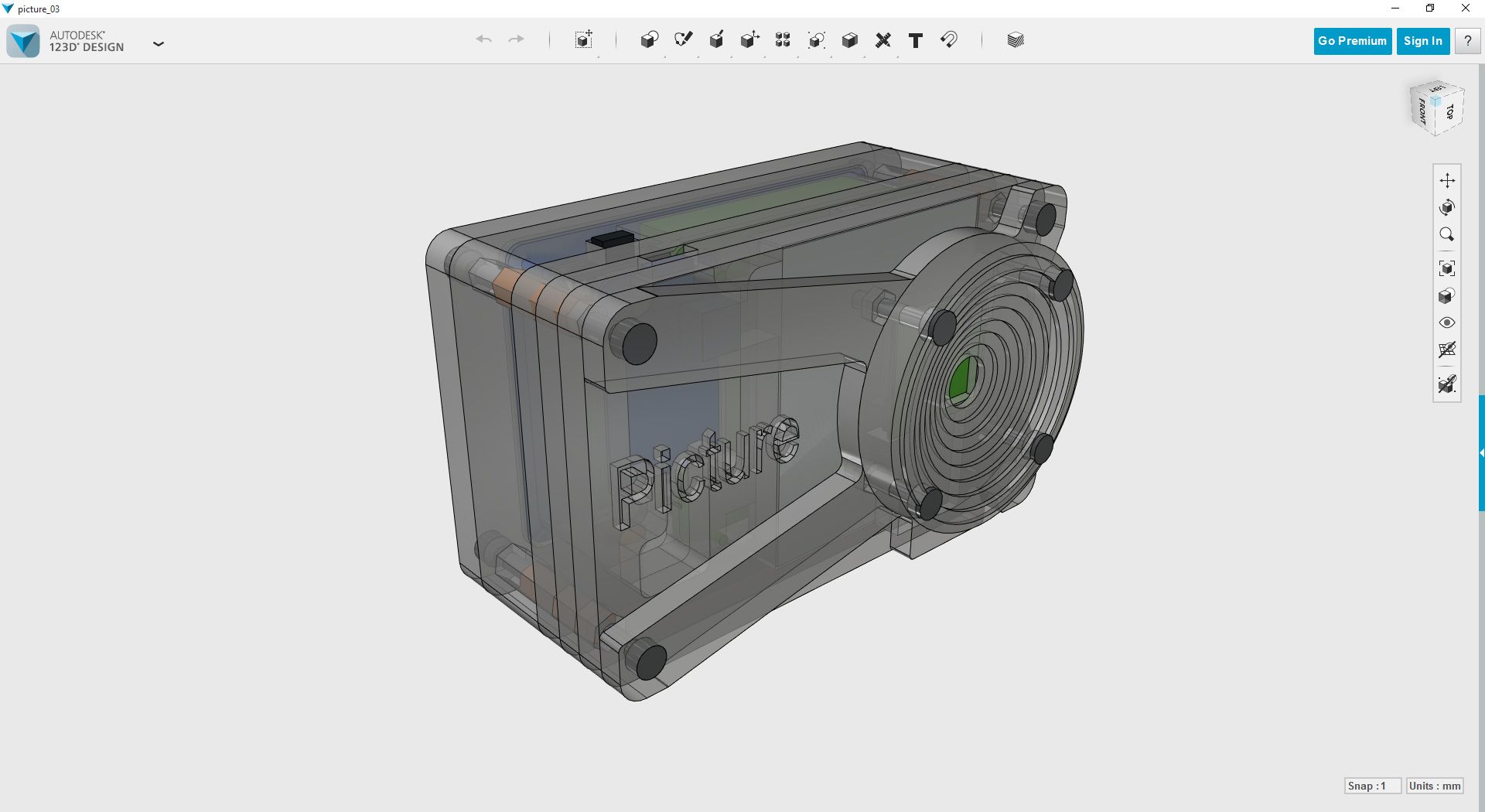 Picture - the 3D Printed Raspberry Pi Camera. : 14 Steps (with Pictures ...