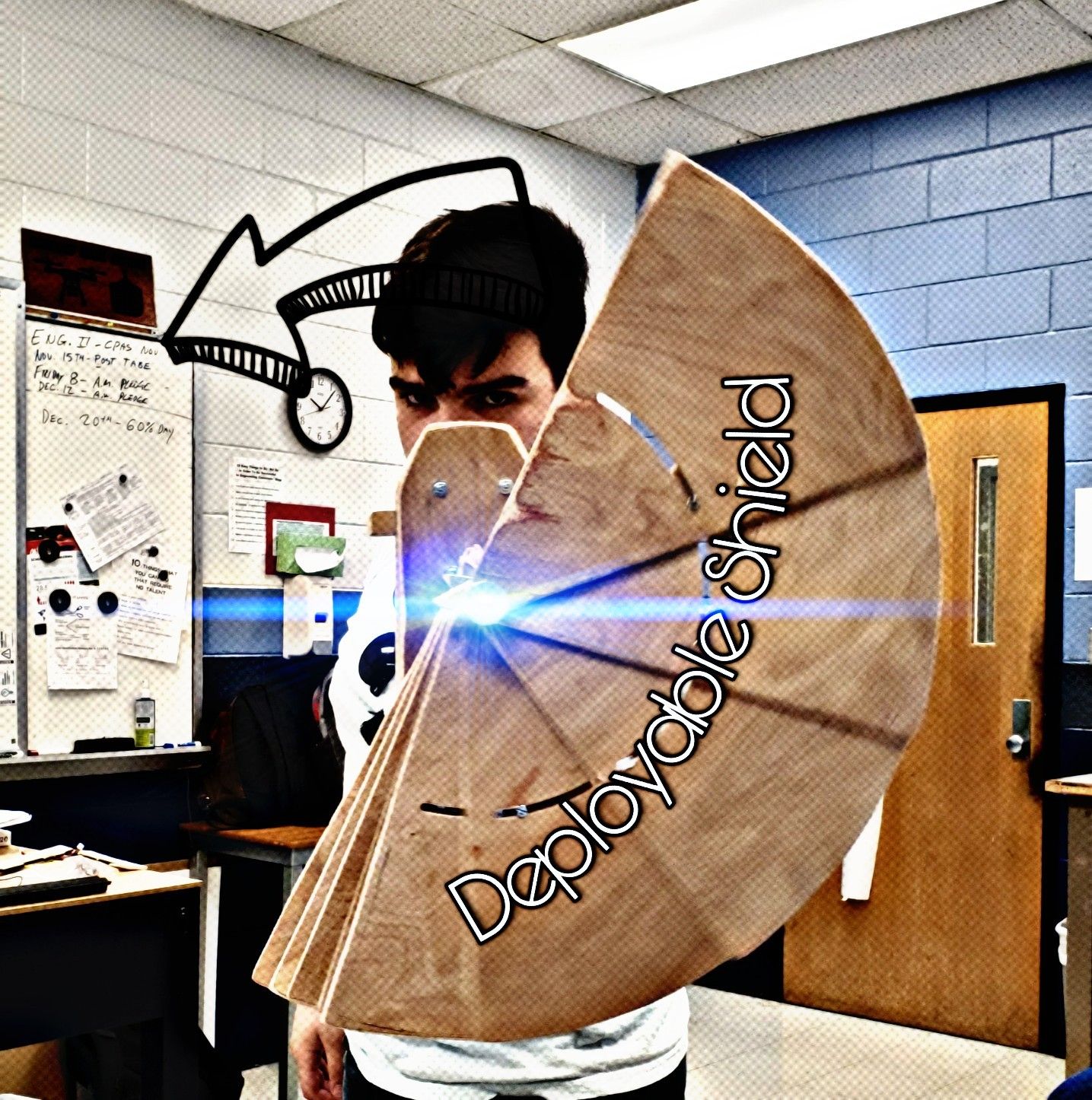 Deployable Shield : 12 Steps - Instructables