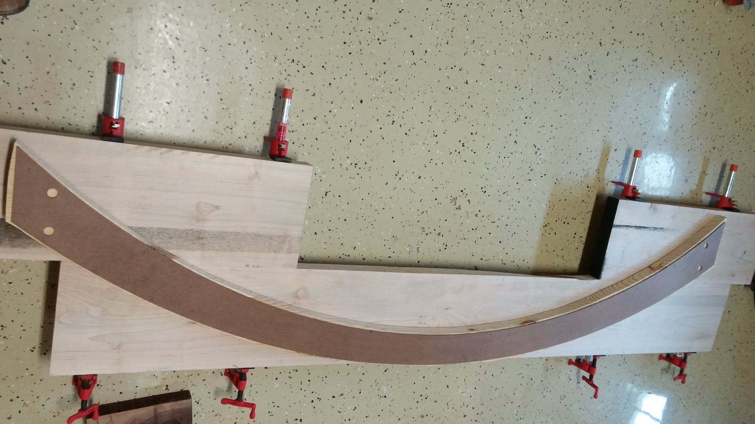 Trestle Table With Floating Arched Stretcher : 22 Steps (with Pictures ...