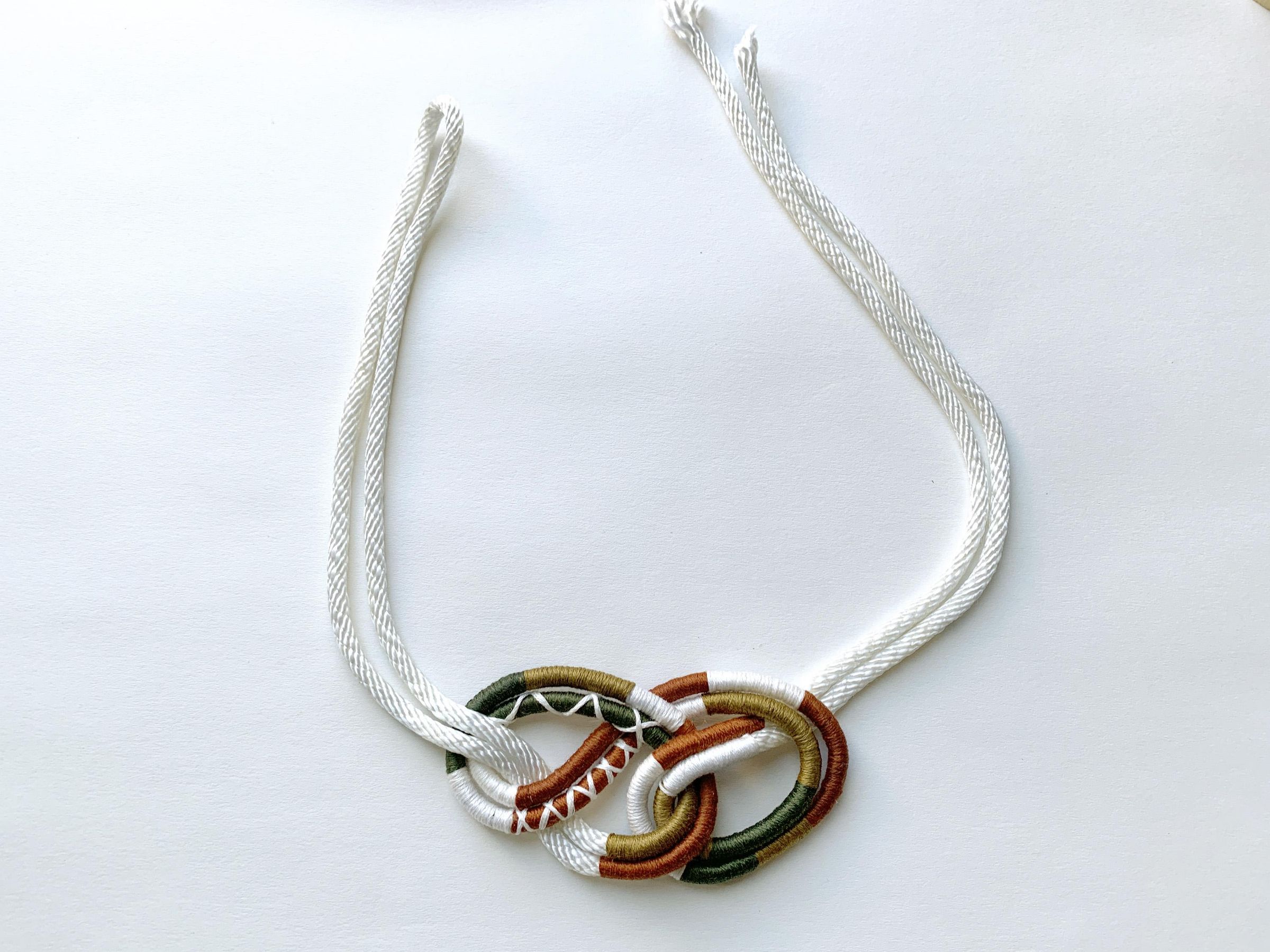 Wrapped Rope Macrame Knot Necklace : 6 Steps (with Pictures ...