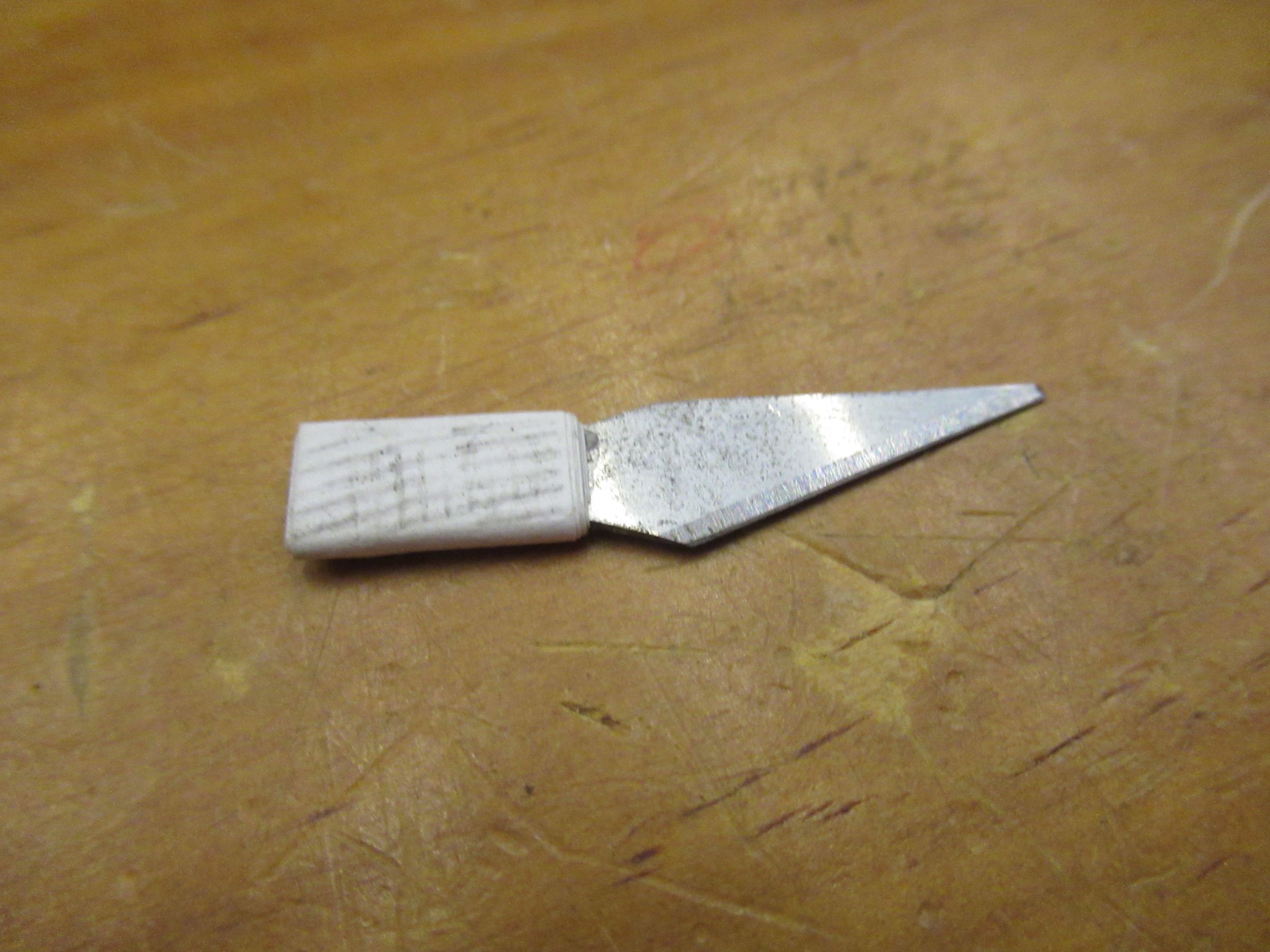 Miniature Knife With Sheath - Instructables
