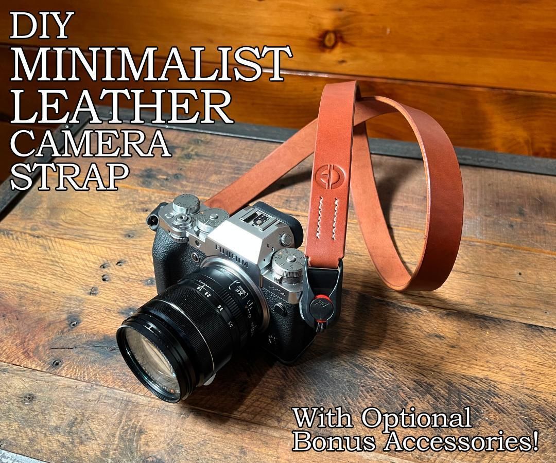 How to Make a Leather Camera Strap W/ Useful Accessories! : 10 Steps ...