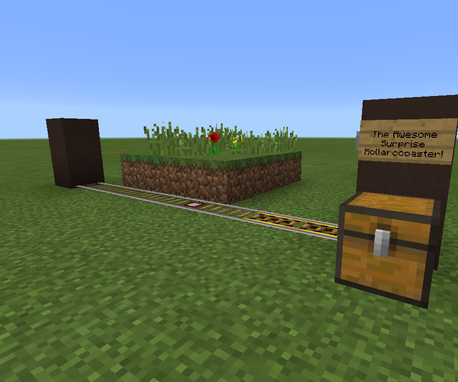 Minecraft Rollercoaster Ultimate Trap : 9 Steps - Instructables