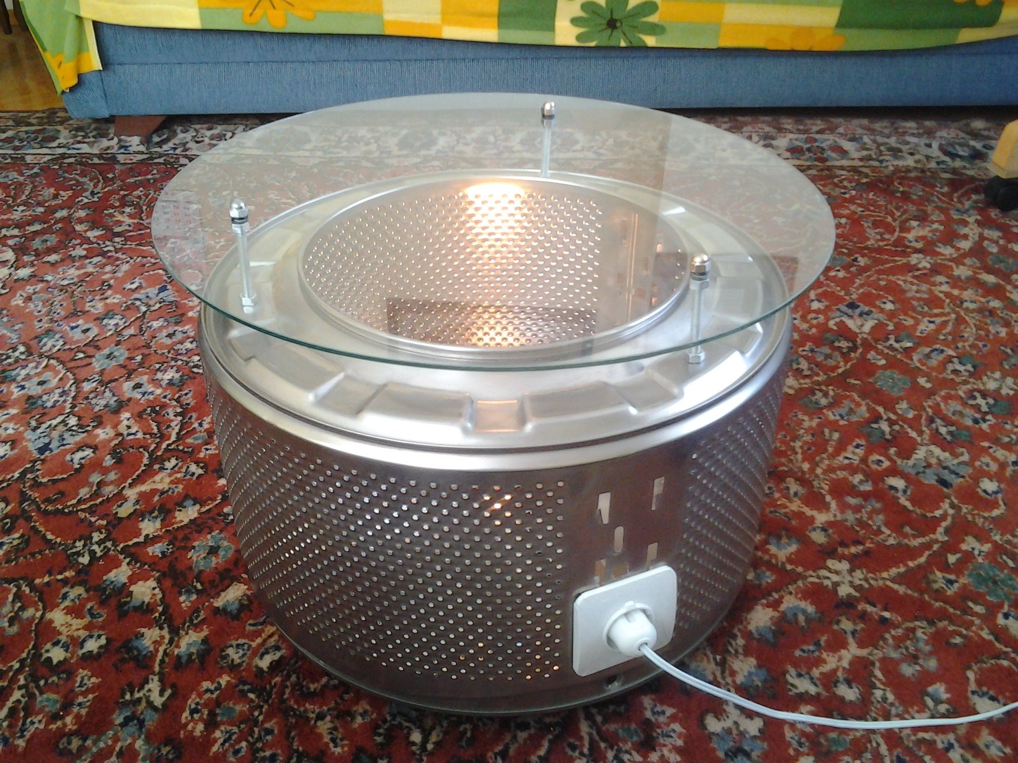 Old Washing Machine Drum Coffe Table (with Pictures) - Instructables