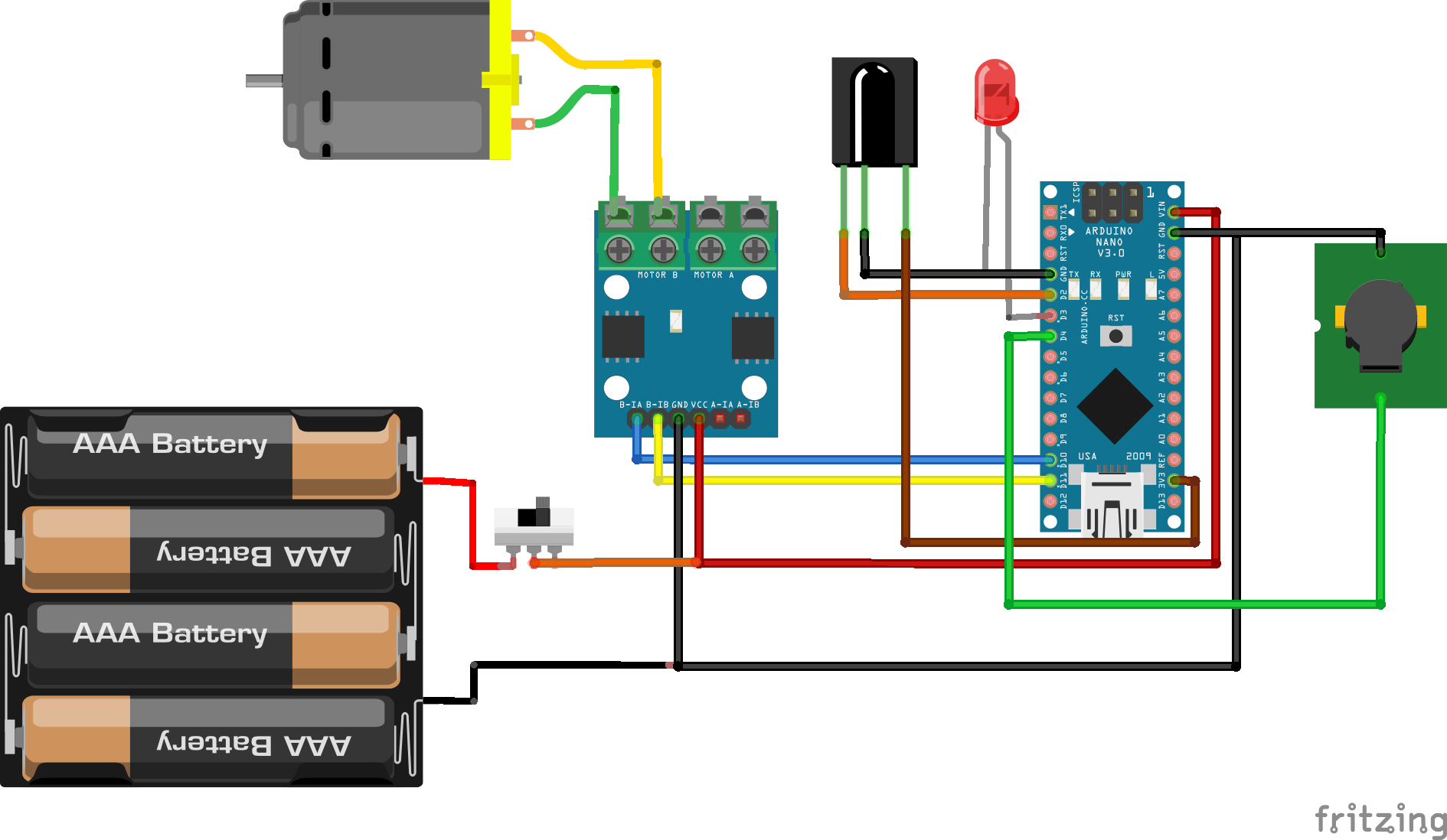 IR Controlled Lego Duplo Compatible Motorized Locomotive : 6 Steps ...