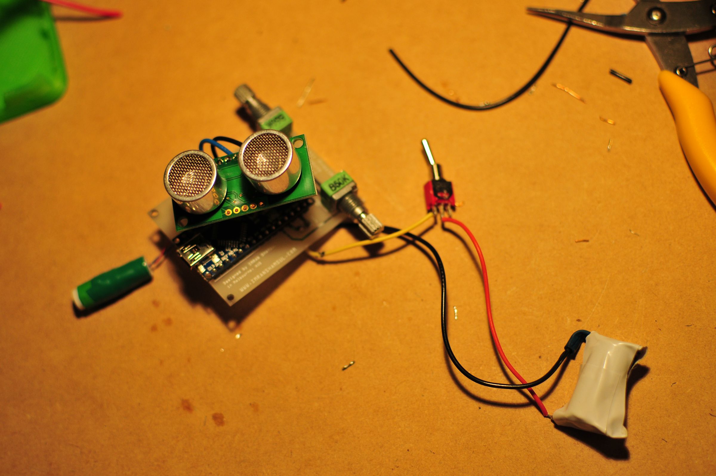 Haptic Proximity Module (HPM) for Low Vision Users : 9 Steps (with ...