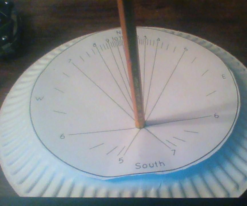 Sun Dial Clock! : 5 Steps - Instructables