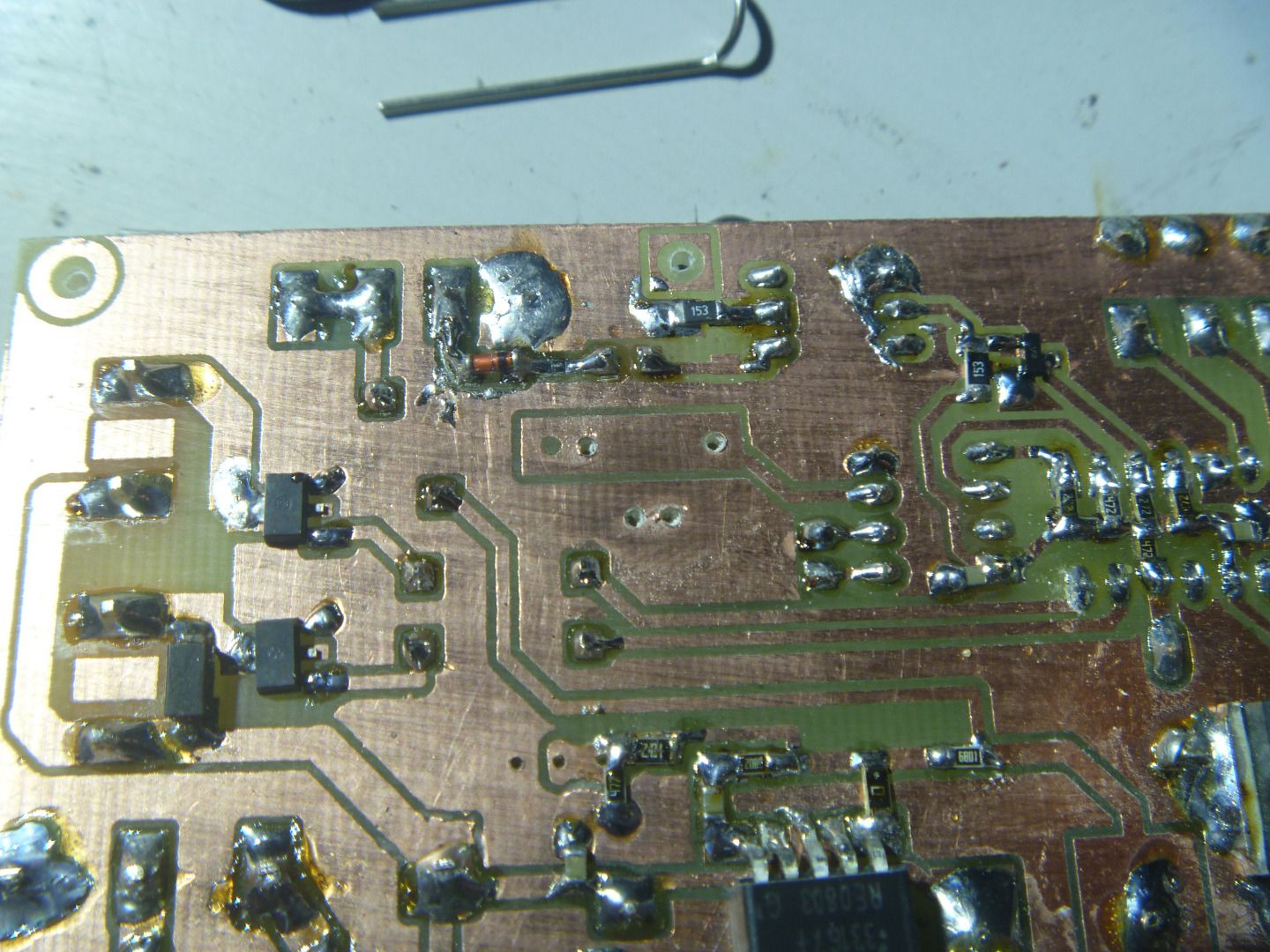 Coin Cell Battery Holder From Paperclip-vertical Mount on Pcb ...