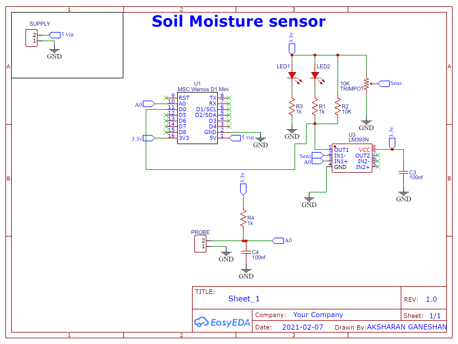 Soil Moisture Sensor Wifi : 6 Steps - Instructables