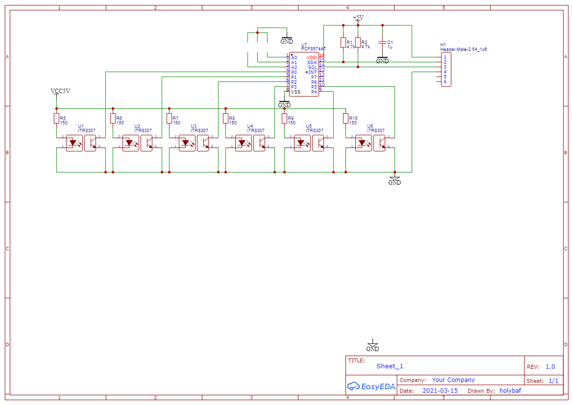 Absolute Position Encoder With Single Track Gray Code : 8 Steps (with ...