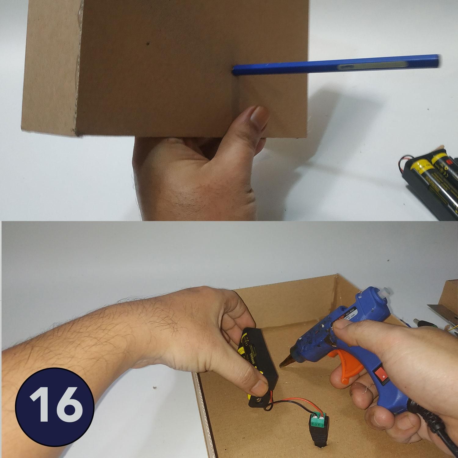 Plastic Cup Into Blender With Cardboard : 6 Steps (with Pictures ...
