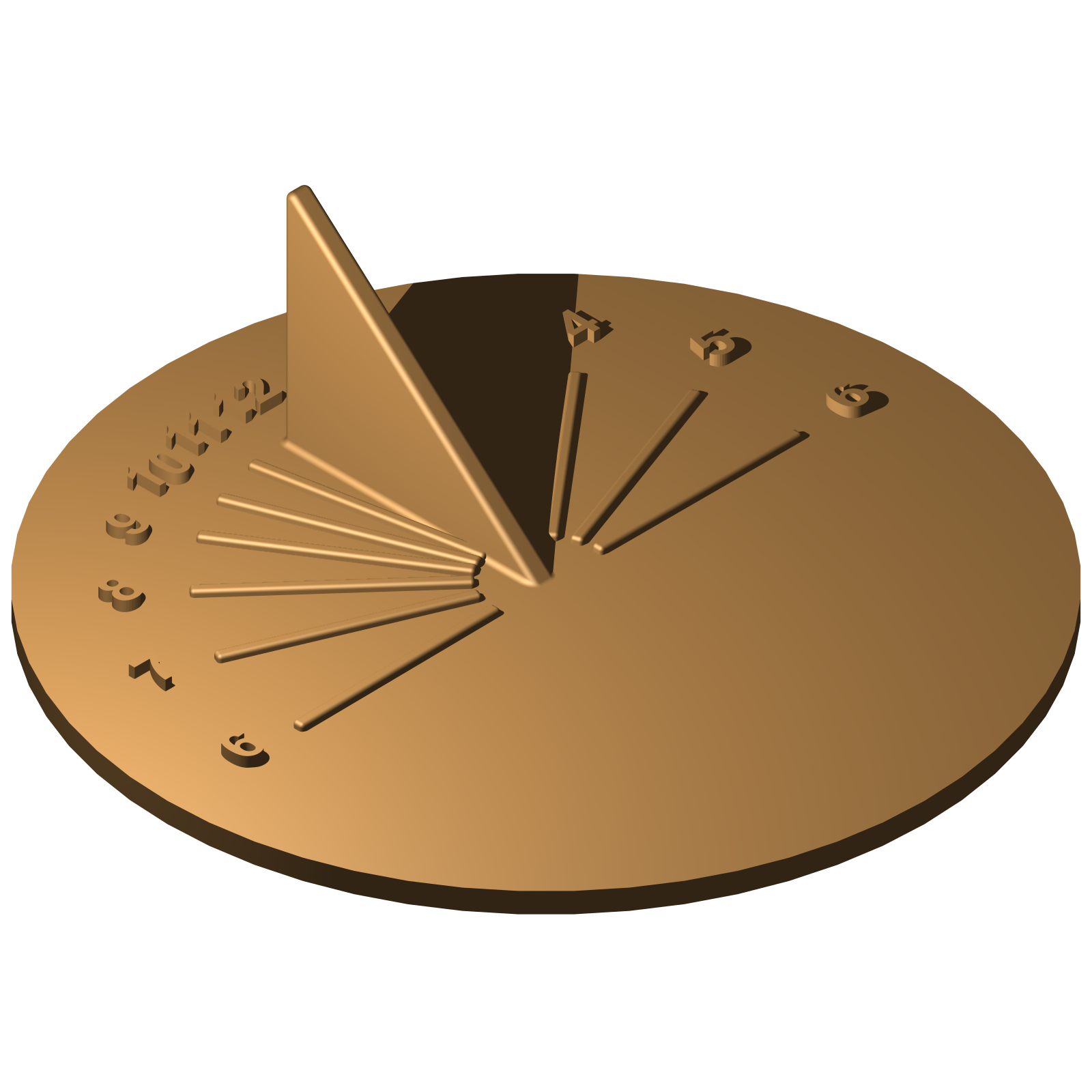 Customized Horizontal Sundial : 4 Steps - Instructables