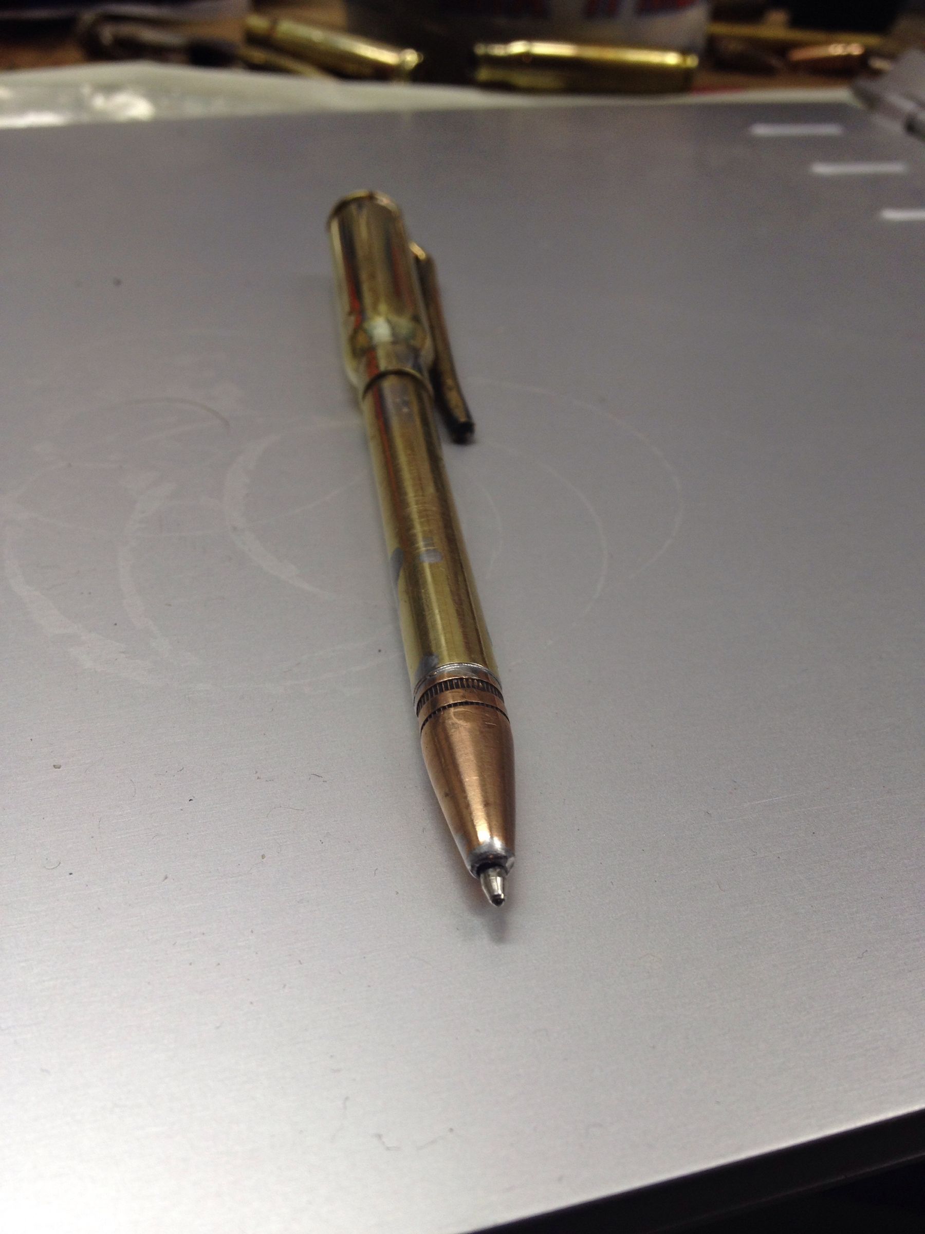 Handmade Bullet Pen : 5 Steps - Instructables
