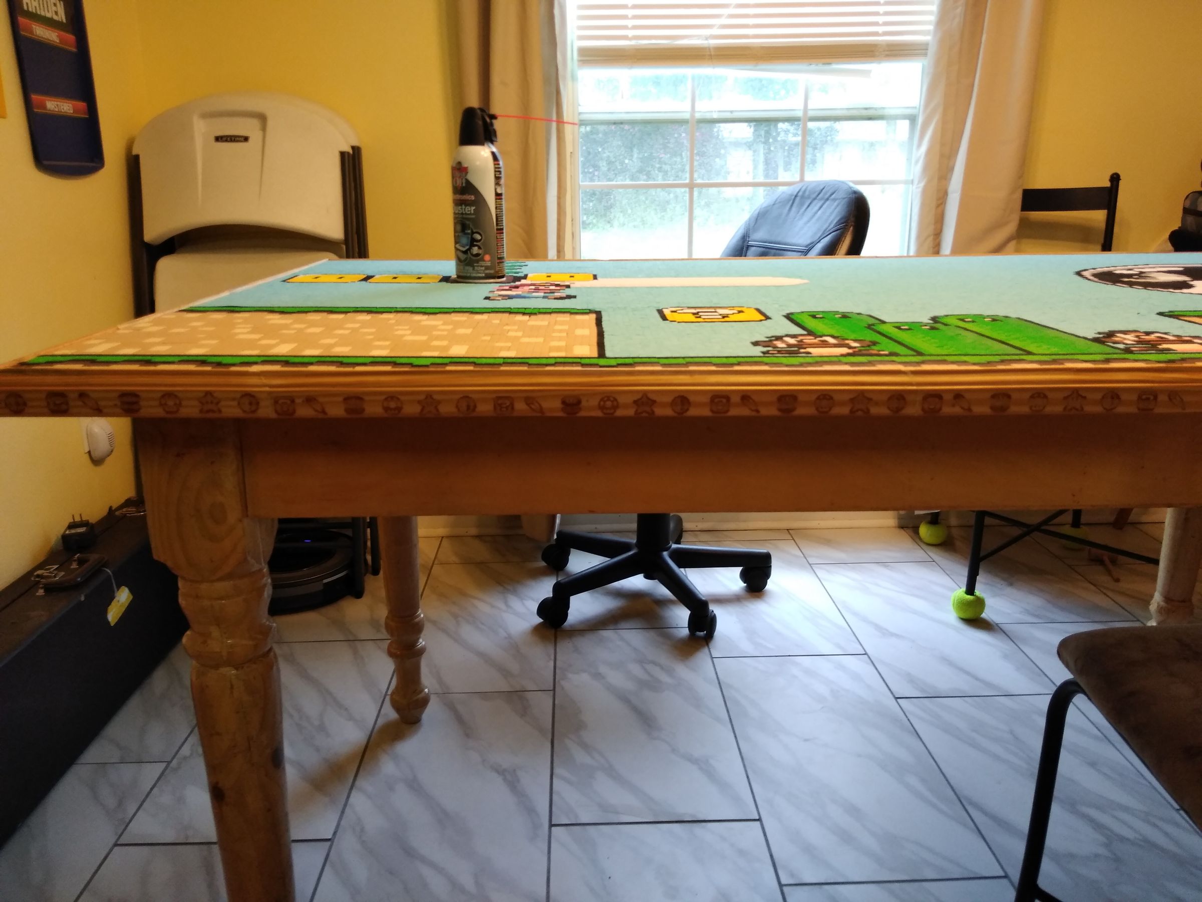 Mario Mosaic Tabletop : 10 Steps (with Pictures) - Instructables
