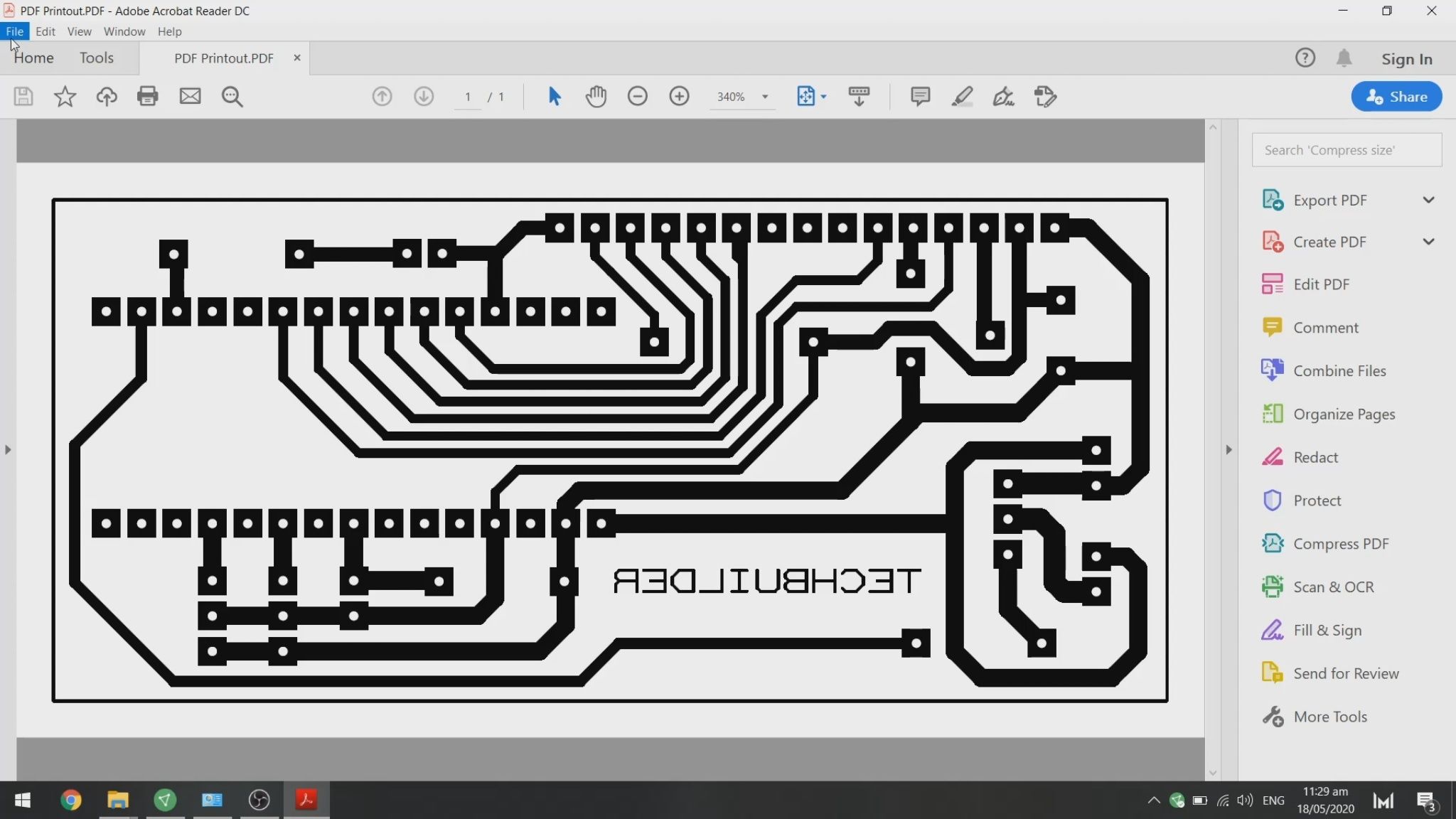 Single Sided PCB Home Fabrication (Presensitized PCB) : 21 Steps (with ...