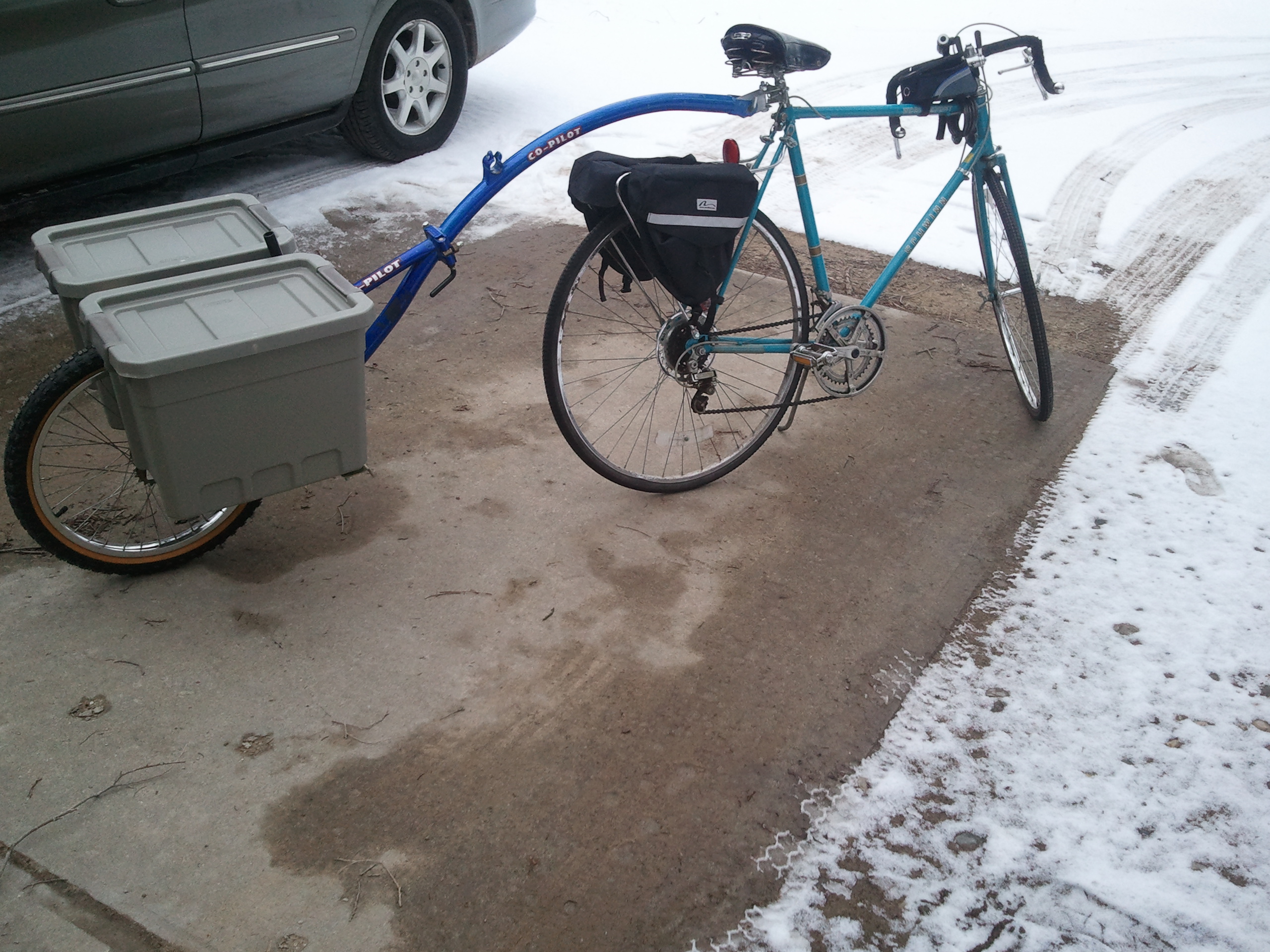 Single Wheel Bicycle Trailer : 9 Steps - Instructables