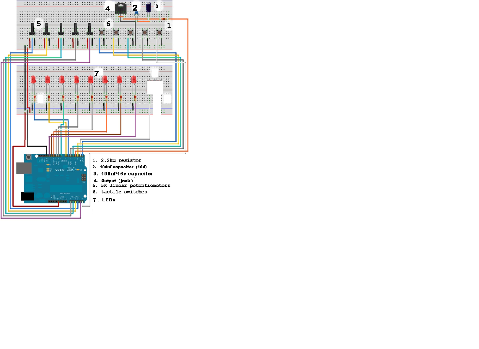 16 Steps Sequencer , Theremin & Synthetizer - Arduino : 4 Steps (with Pictures) - Instructables