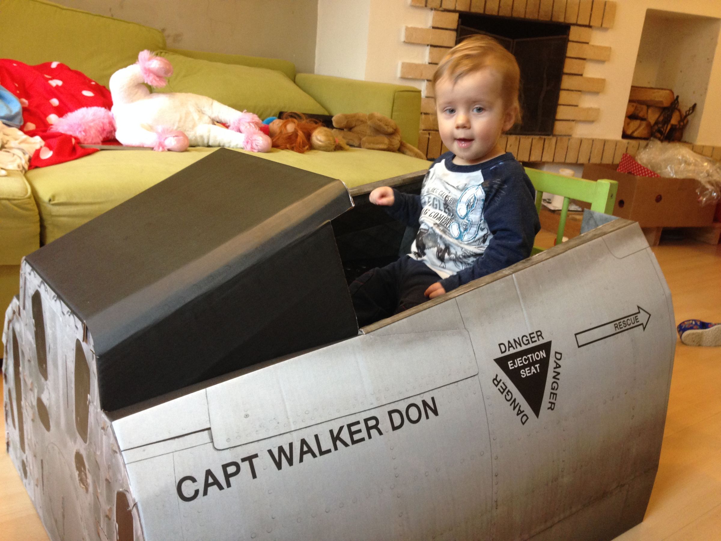 Fighter Jet Cockpit for Kids (kit Ready for Print Included) : 4 Steps ...