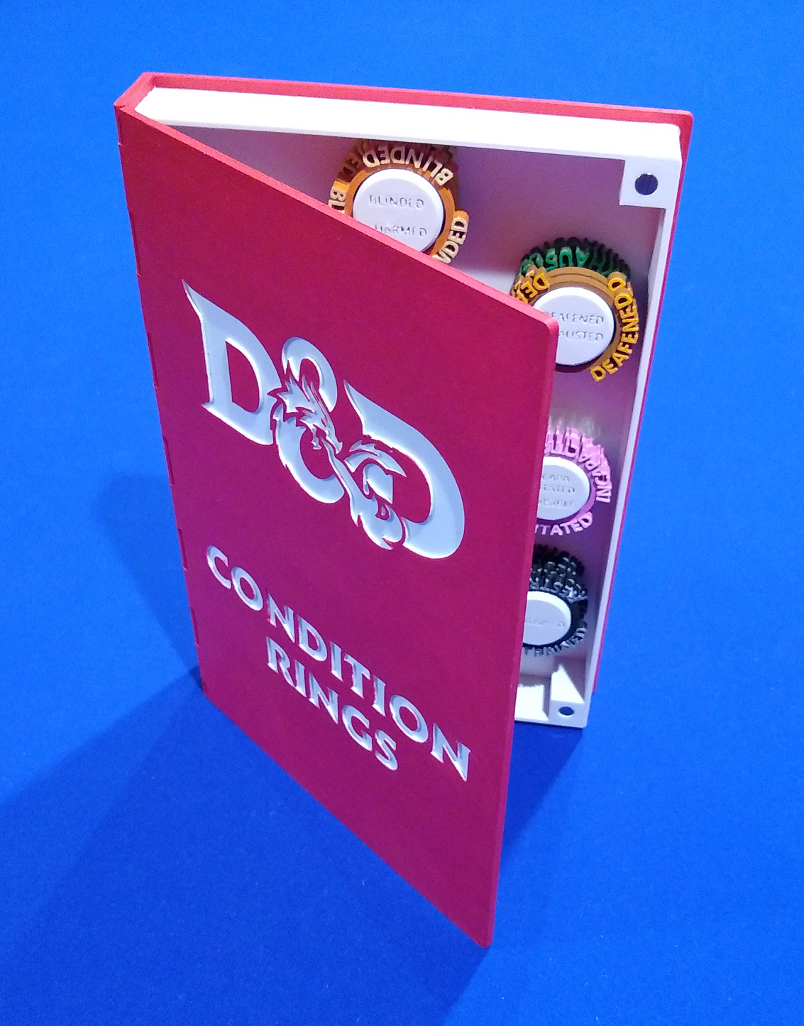 Tinkercad - Book Storage Container for RPG Condition Rings : 8 Steps ...