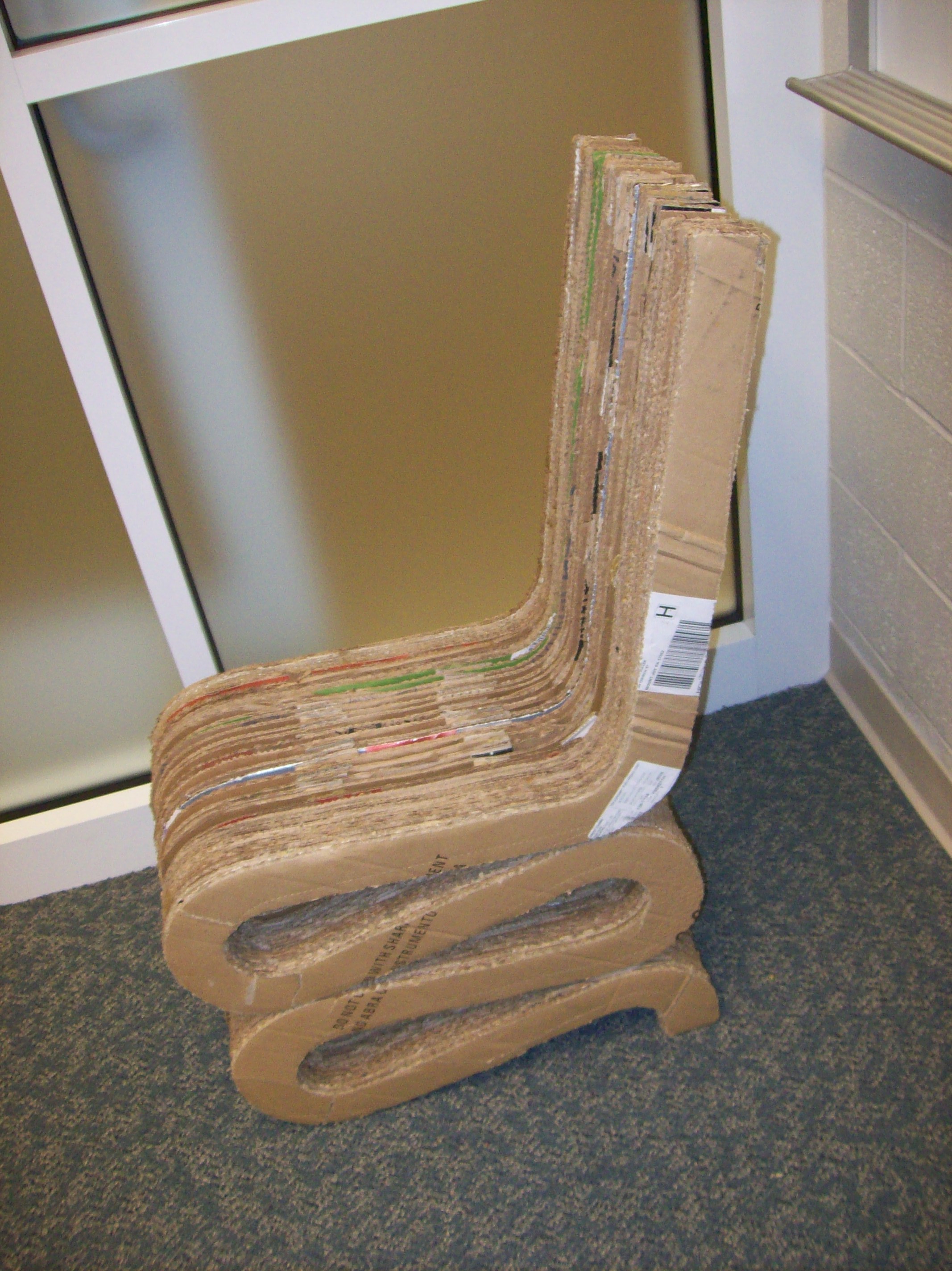 World's Best Cardboard Chair : 5 Steps (with Pictures) - Instructables