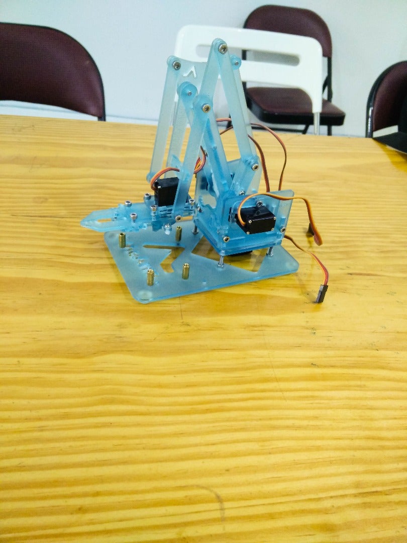 Controlling A Robotic Arm Using Arduino 1sheeld And An Android Smart 6939
