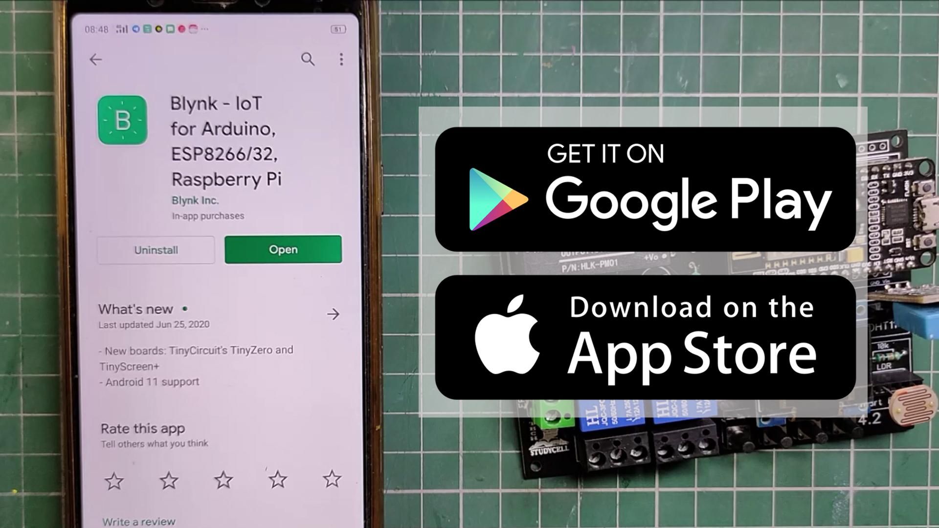 Home Automation With NodeMCU Touch Sensor LDR Temperature Control Relay ...