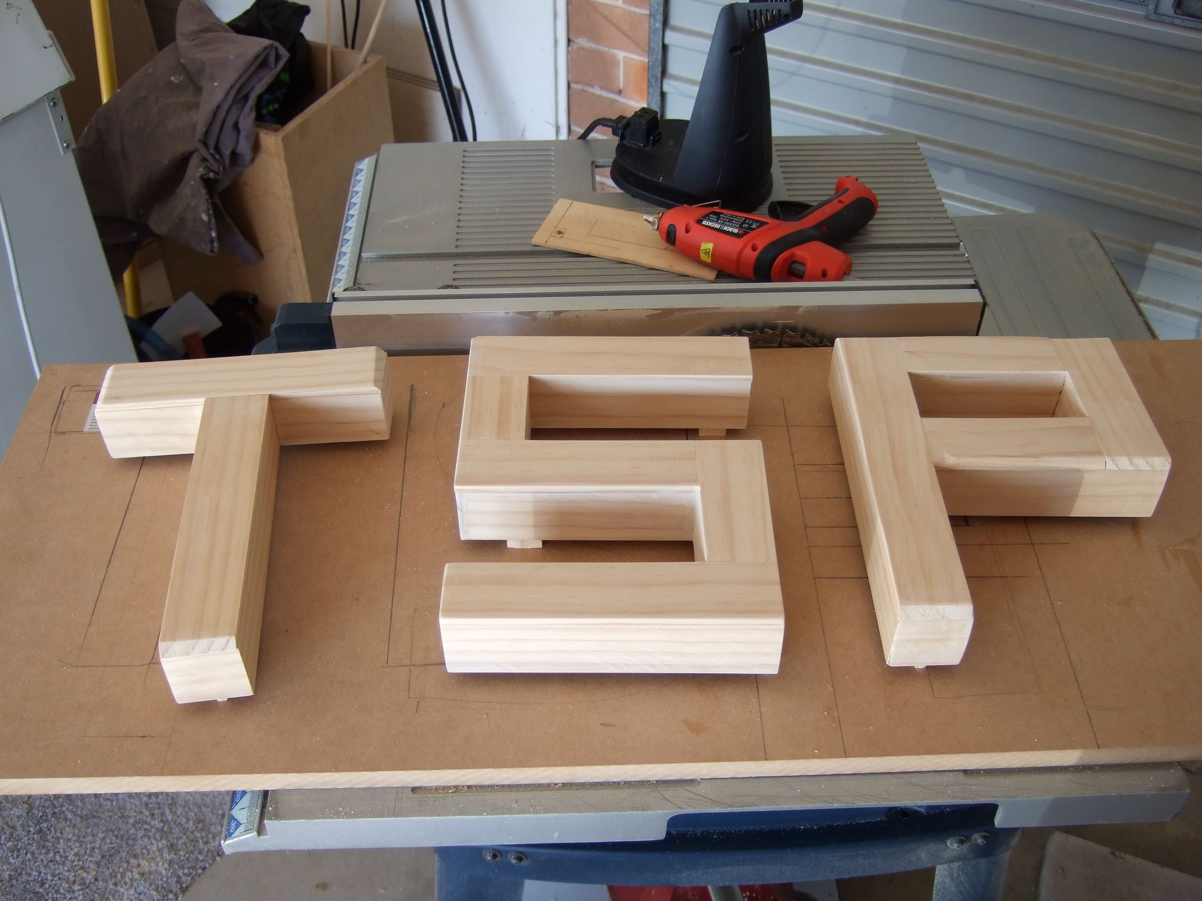 10 Inch Wood Letters Logo - Instructables
