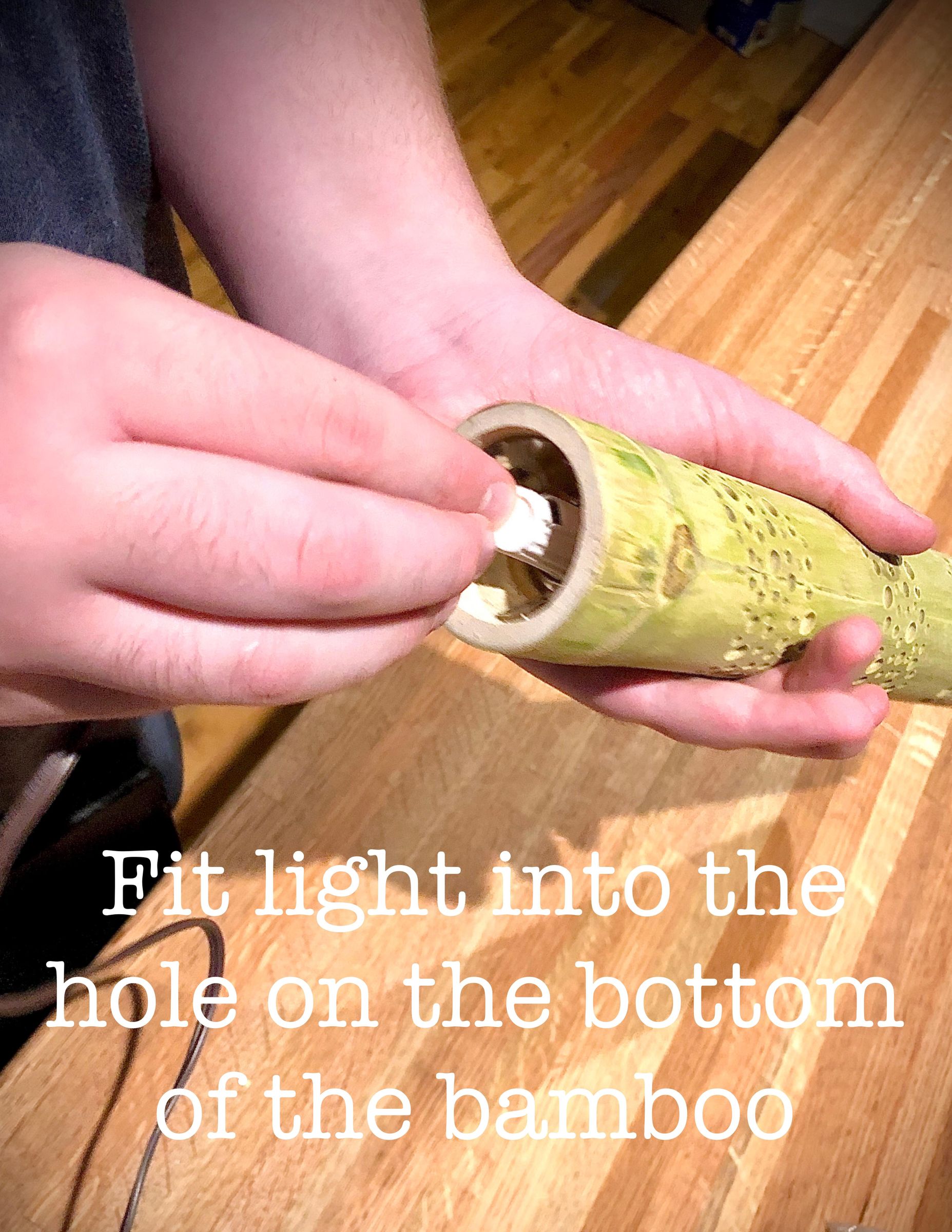 Bamboo Nightlight. : 4 Steps (with Pictures) - Instructables