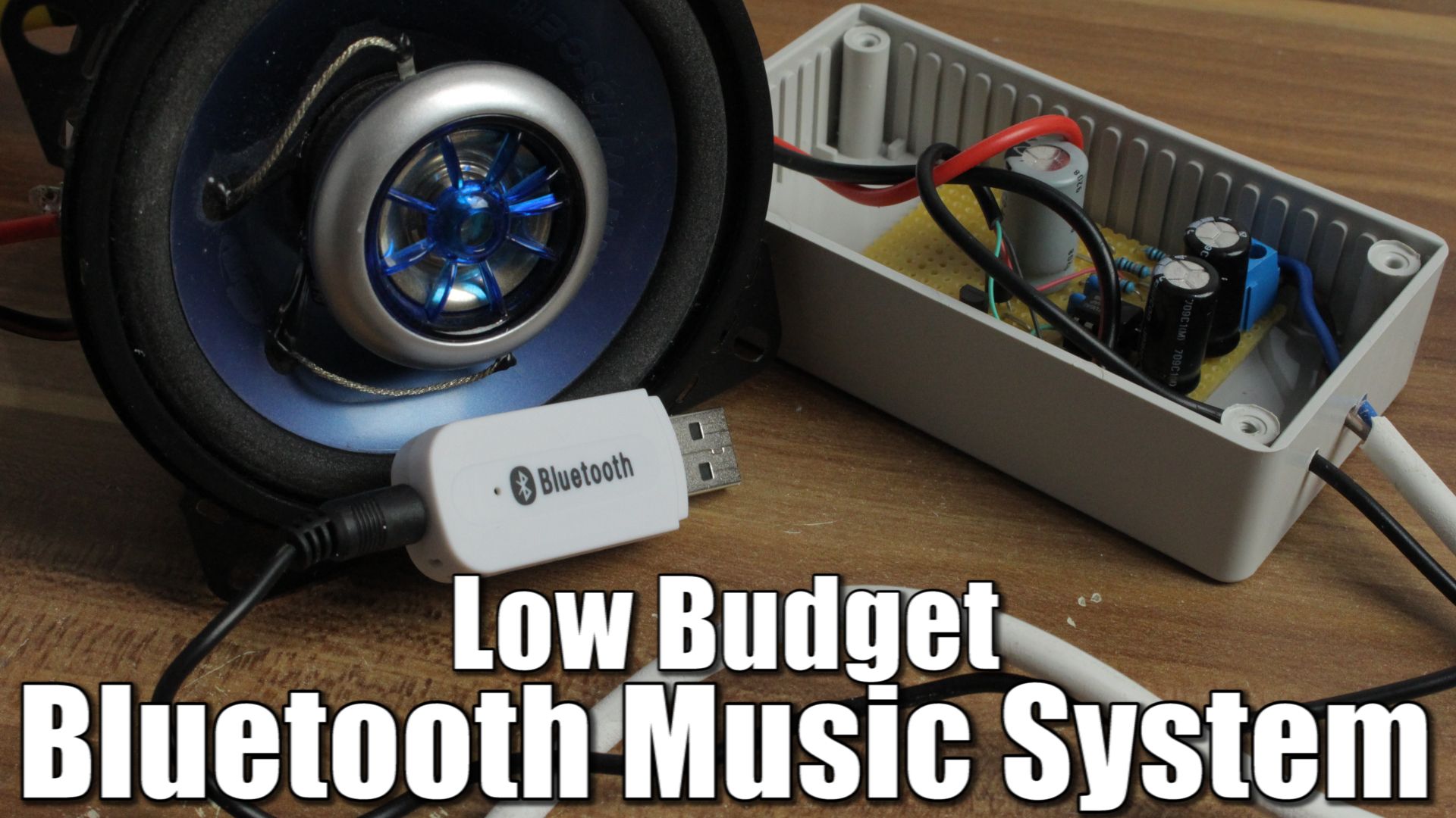 Make Your Own Low Budget Bluetooth Music System : 5 Steps (with ...