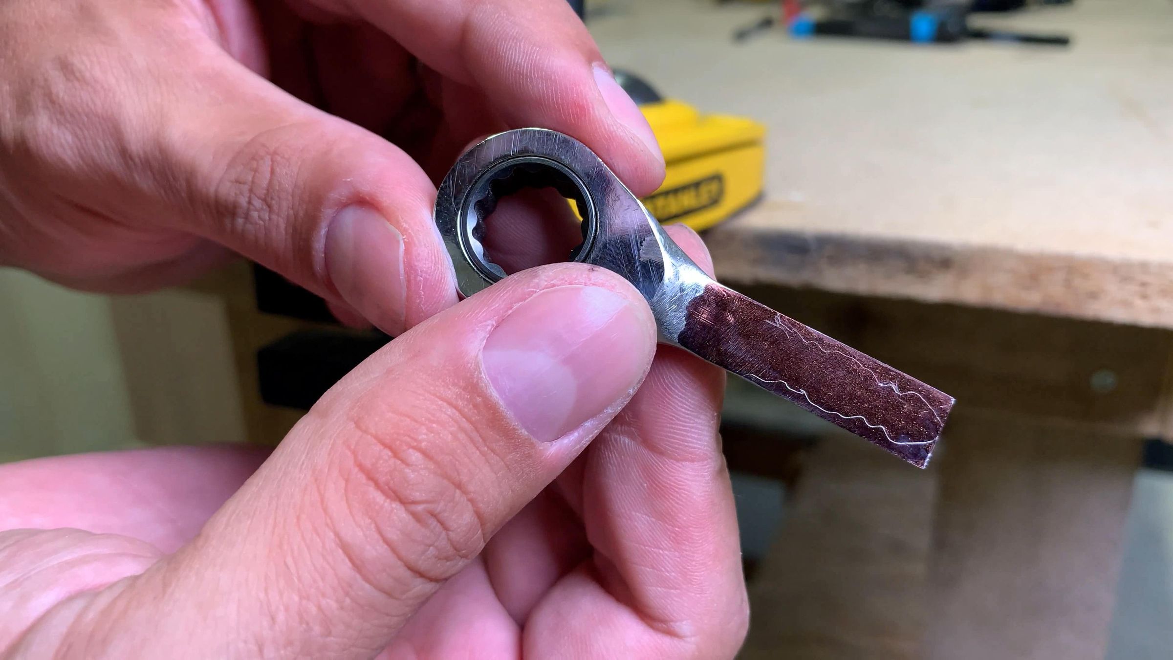 A Car Key Made From a Ratcheting Wrench : 7 Steps (with Pictures ...