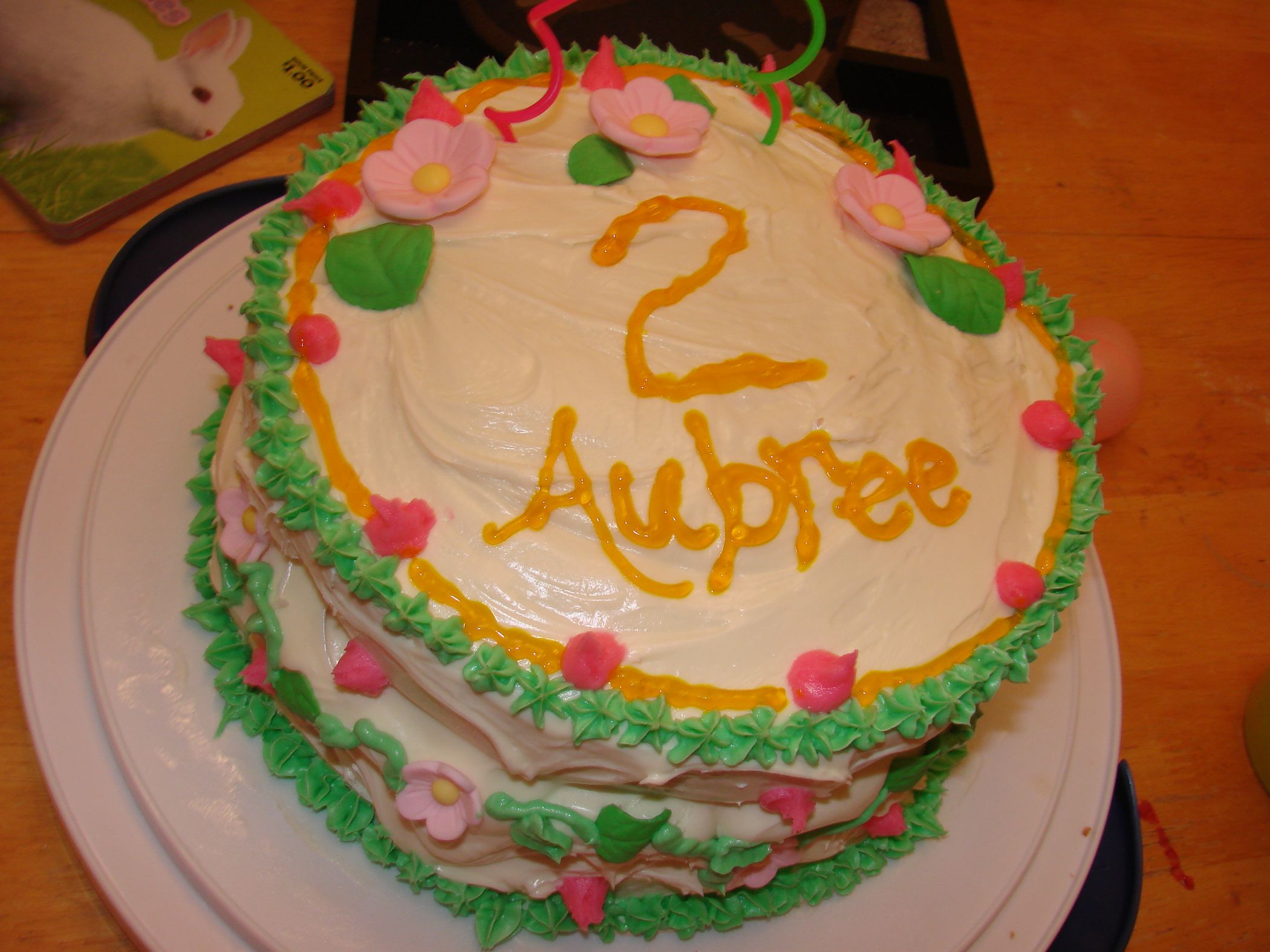 My Daughters 2nd Birthday Cake. - Instructables