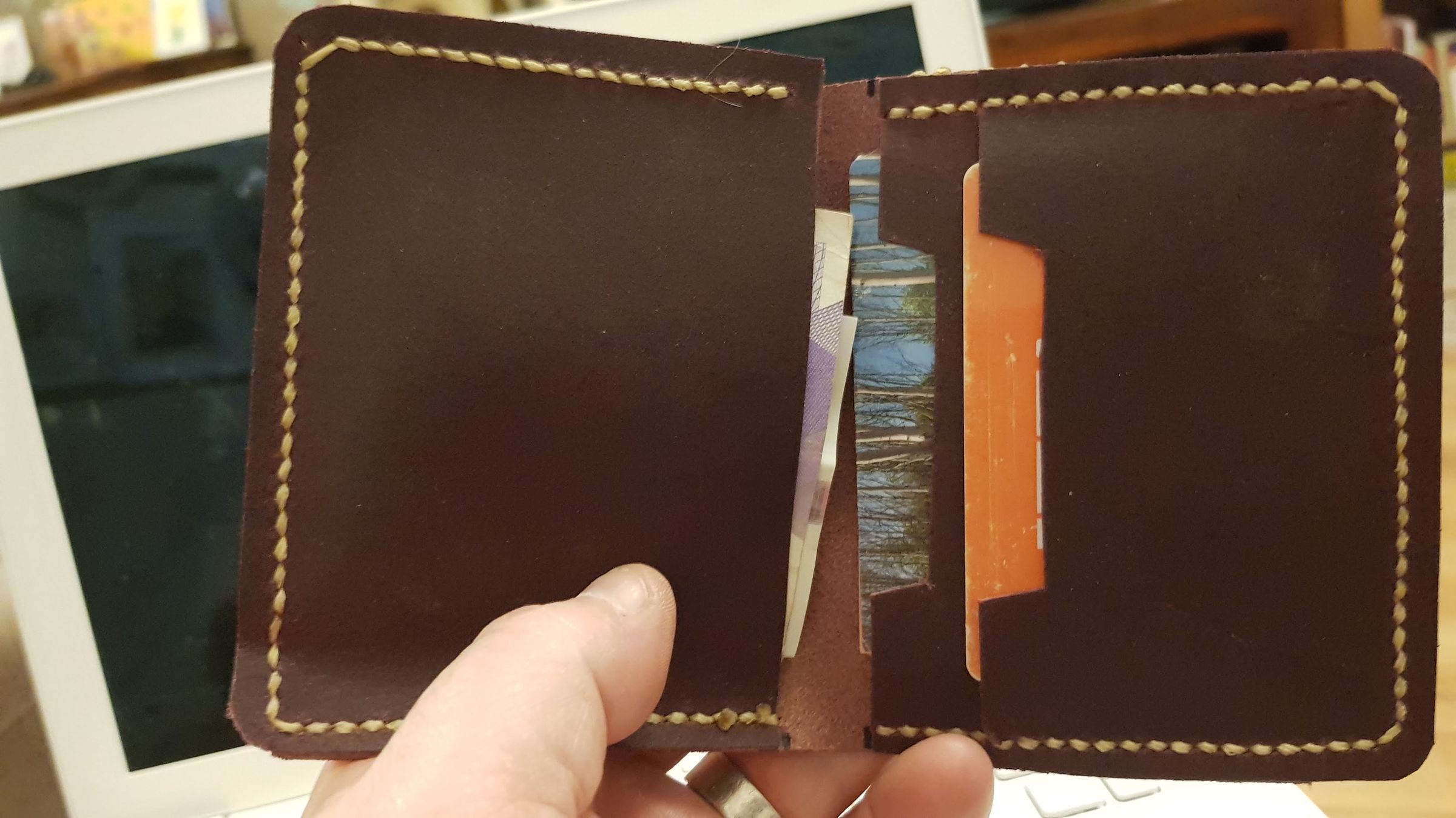Funky Leather Wallet (includes Pattern) : 6 Steps (with Pictures ...