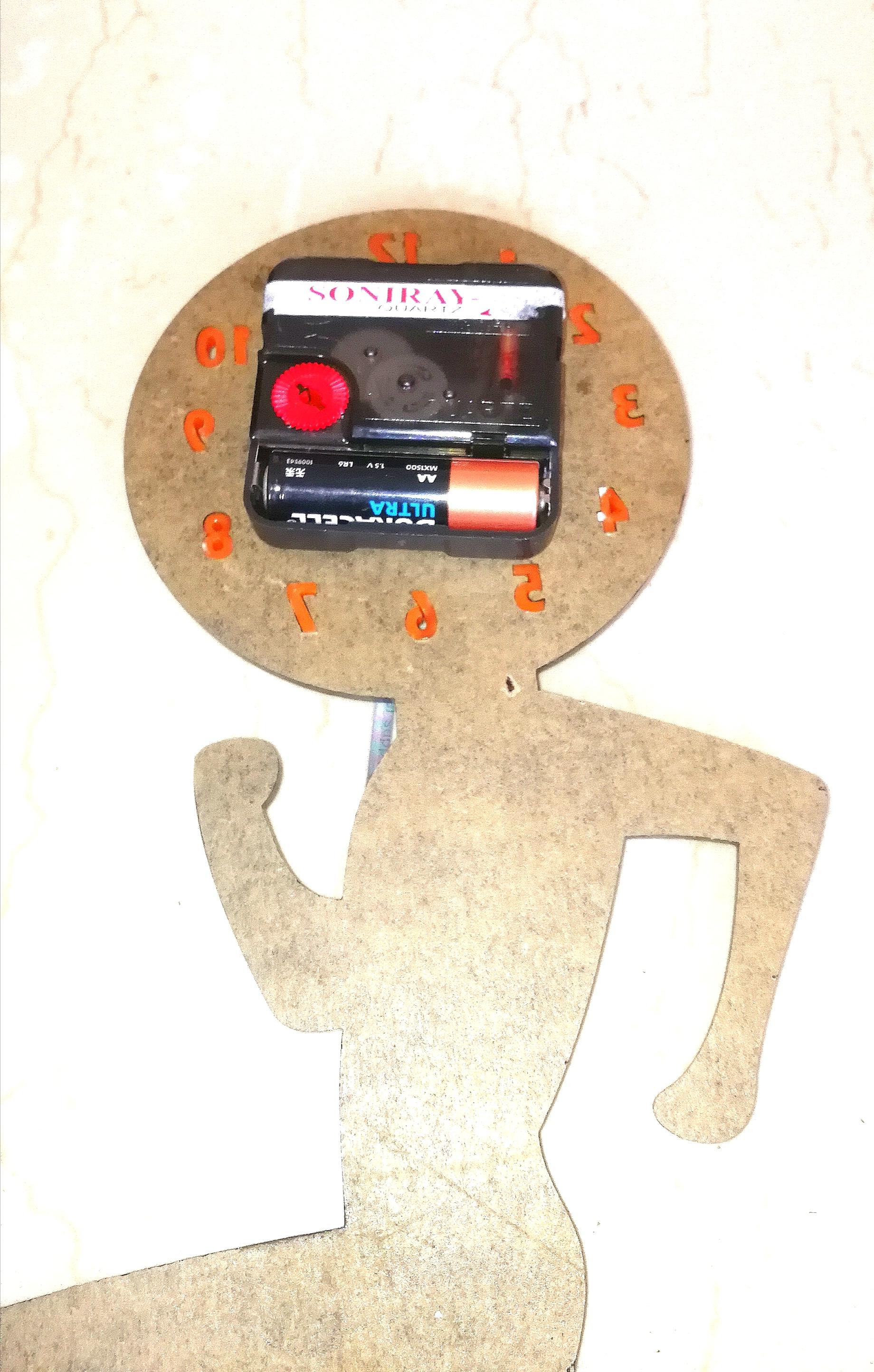 Running Man Reverse Clock : 5 Steps (with Pictures) - Instructables