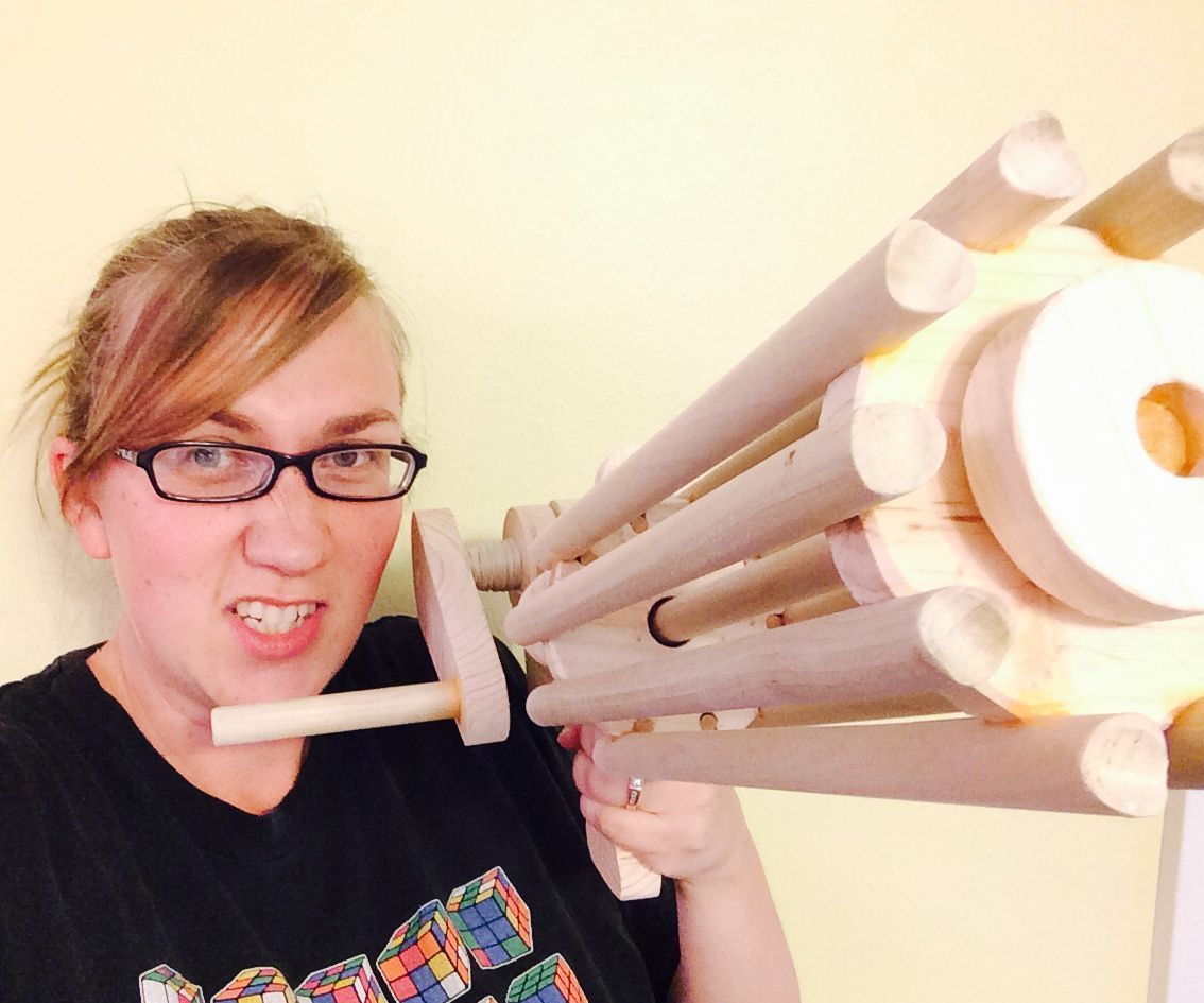 Gatling Rubber Band Machine Gun - Easy Weekend Project : 13 Steps (with ...