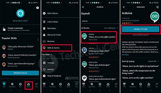 Arduino IoT Cloud ESP32 Alexa Voice Control Smart Home | IoT 2021 : 21 ...