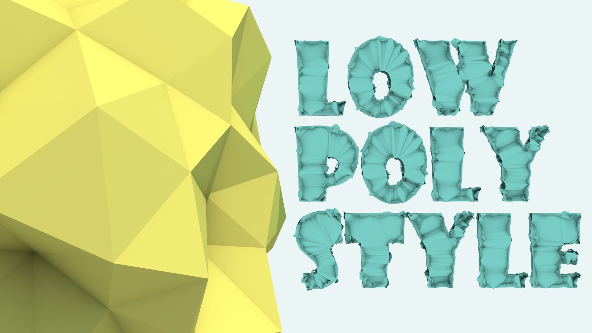 How to Get the Low Poly Style in Cinema 4D - Instructables