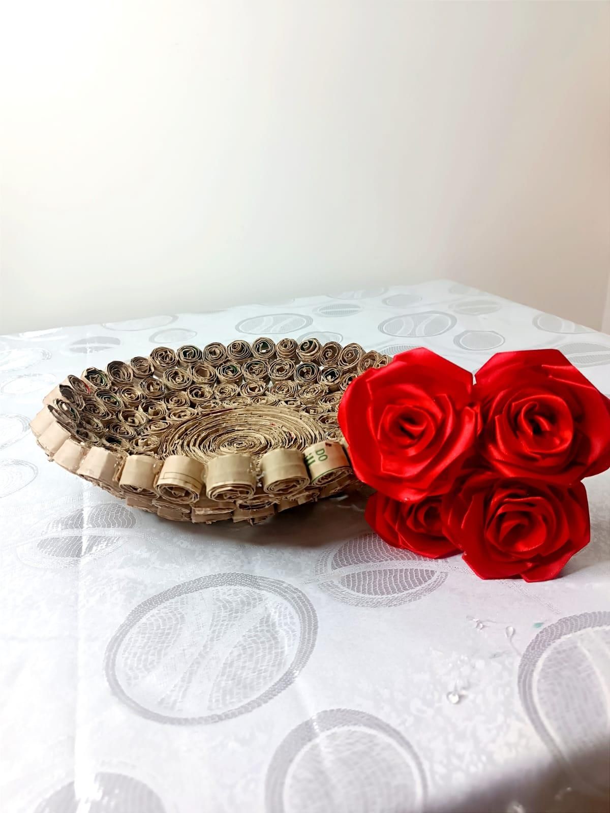 Fruit Basket Made From Recycled Cardboard : 5 Steps (with Pictures ...