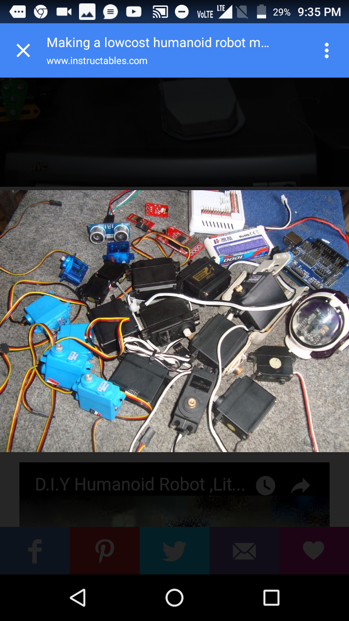 Making a Lowcost Humanoid Robot Made From PVC Water Pipe Material ...