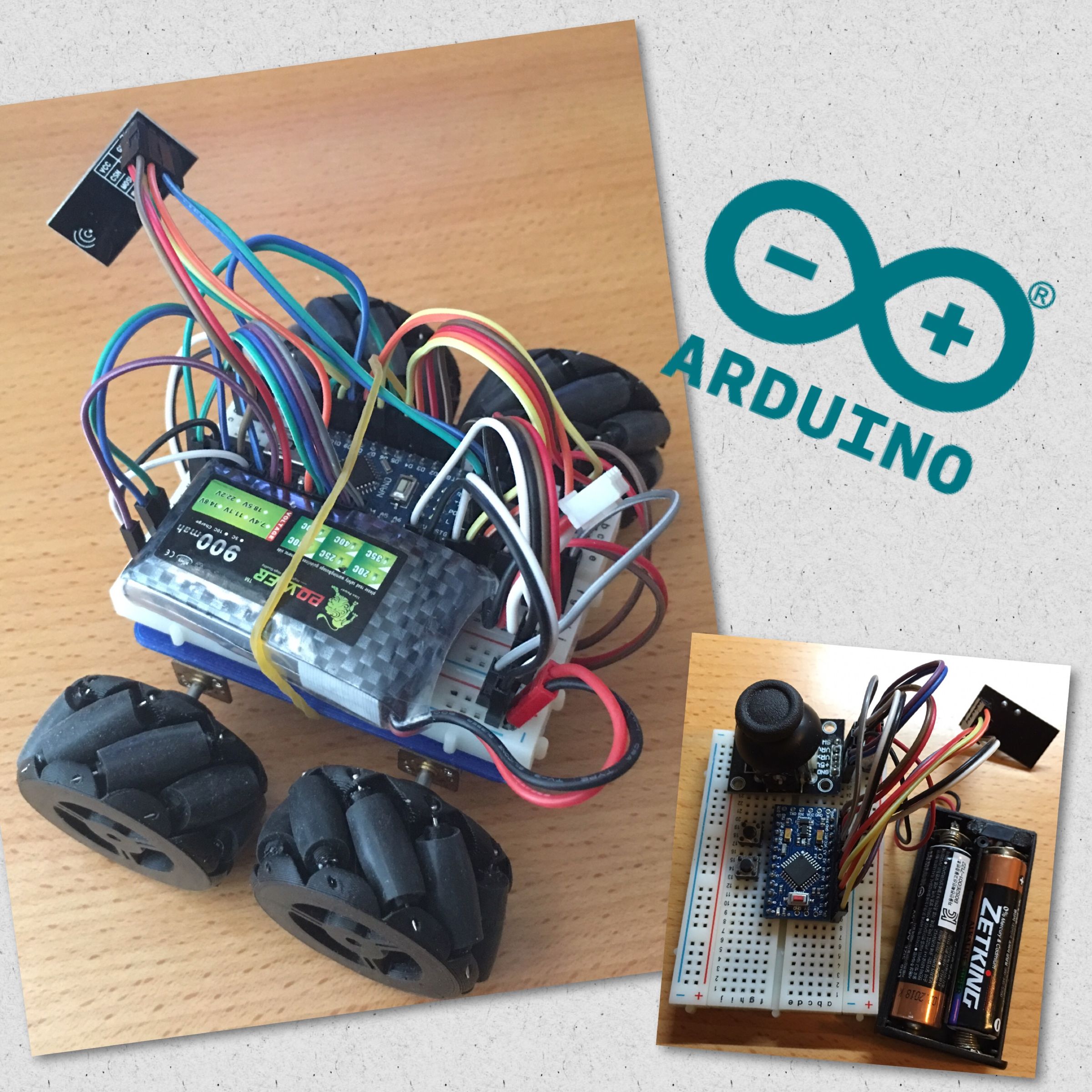 Simple RC Mecanum Wheels Robot Wif Arduino : 5 Steps (with Pictures ...