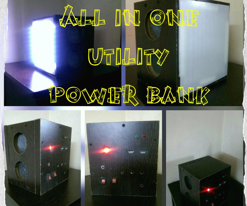 All in One Portable Utility Power Bank : 11 Steps (with Pictures ...