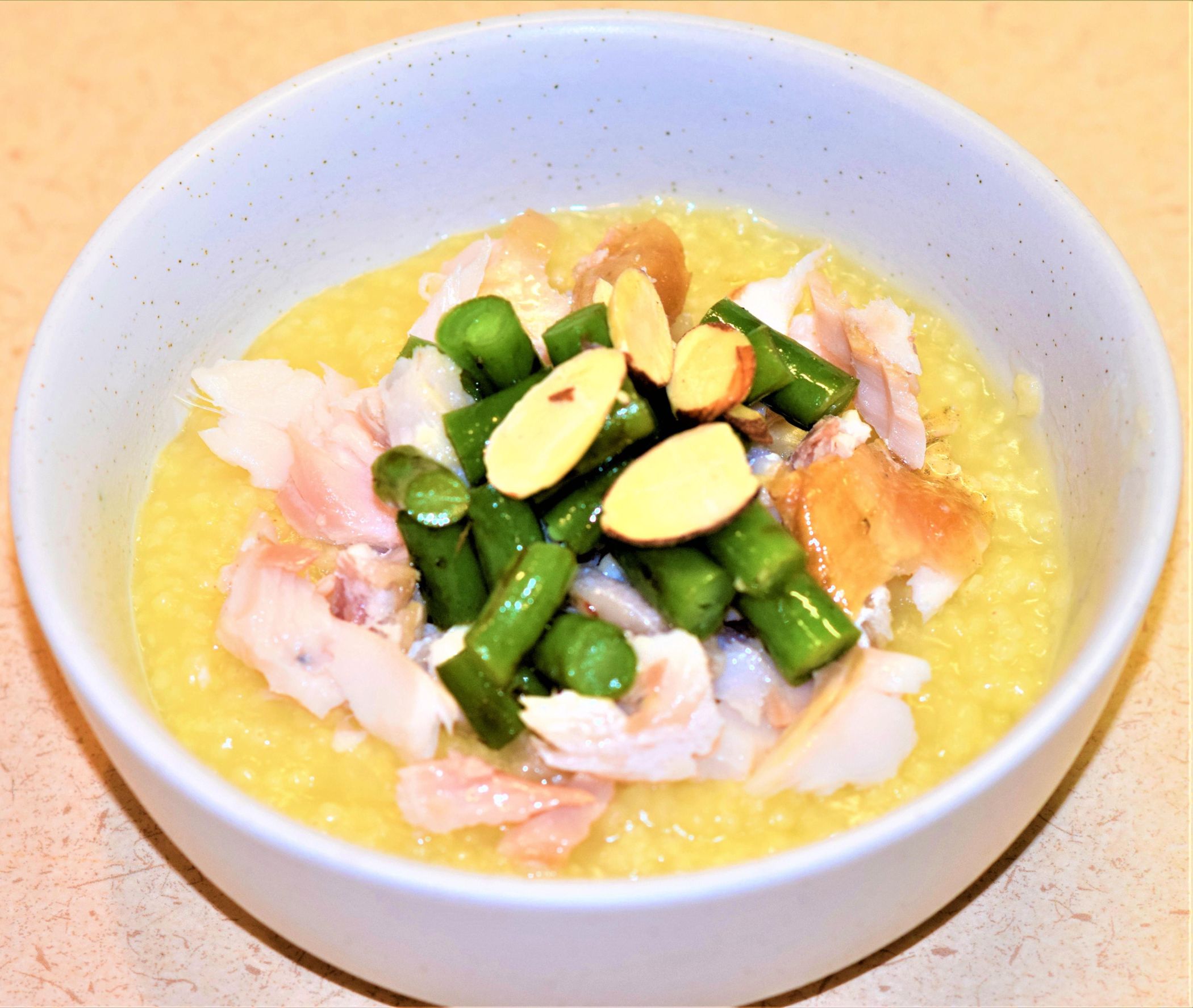 Millet Smoked Fish Congee : 4 Steps - Instructables
