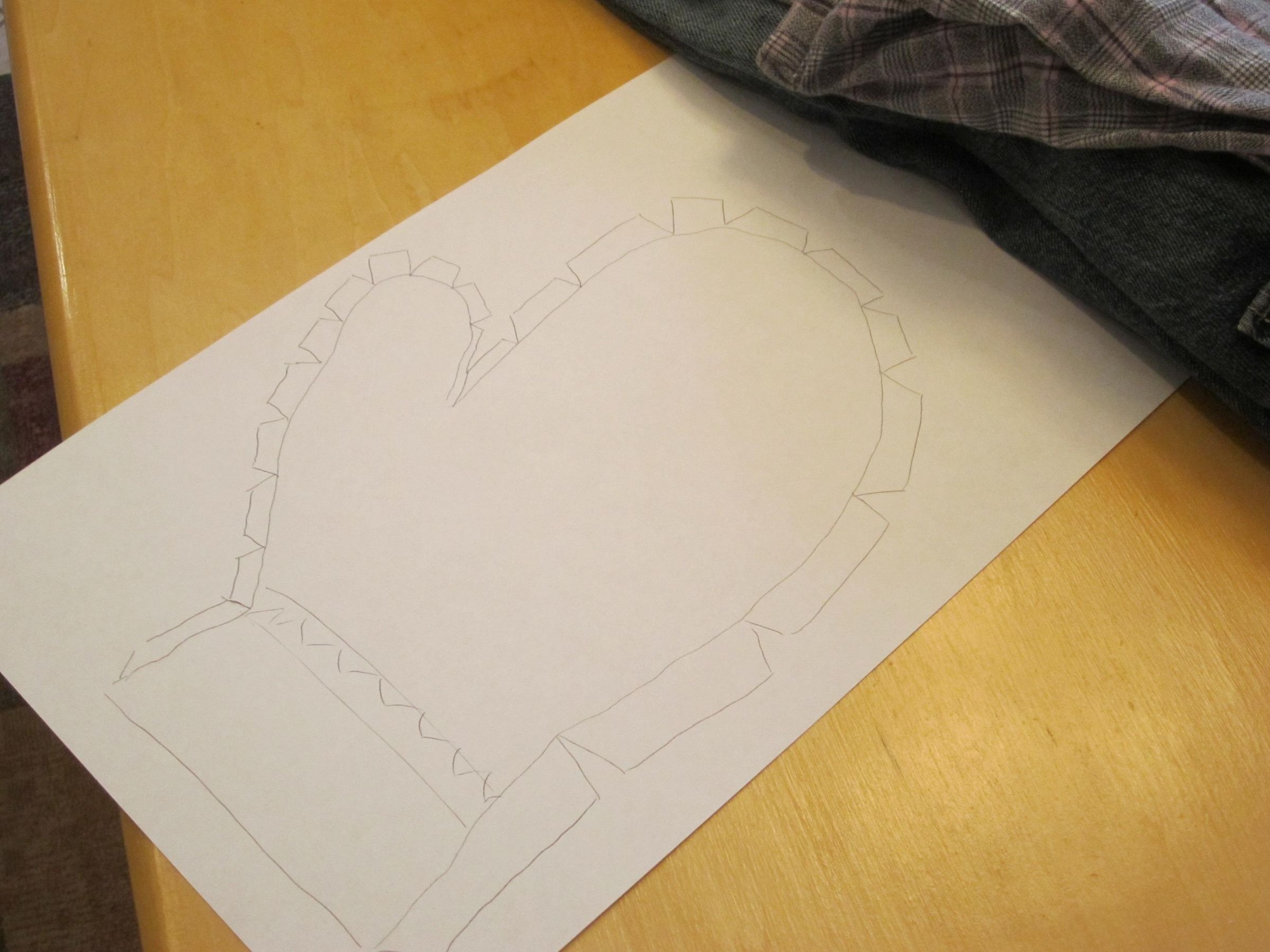 Mittens, Recycled Flannel and Denim, Feel the Warm! : 4 Steps (with ...