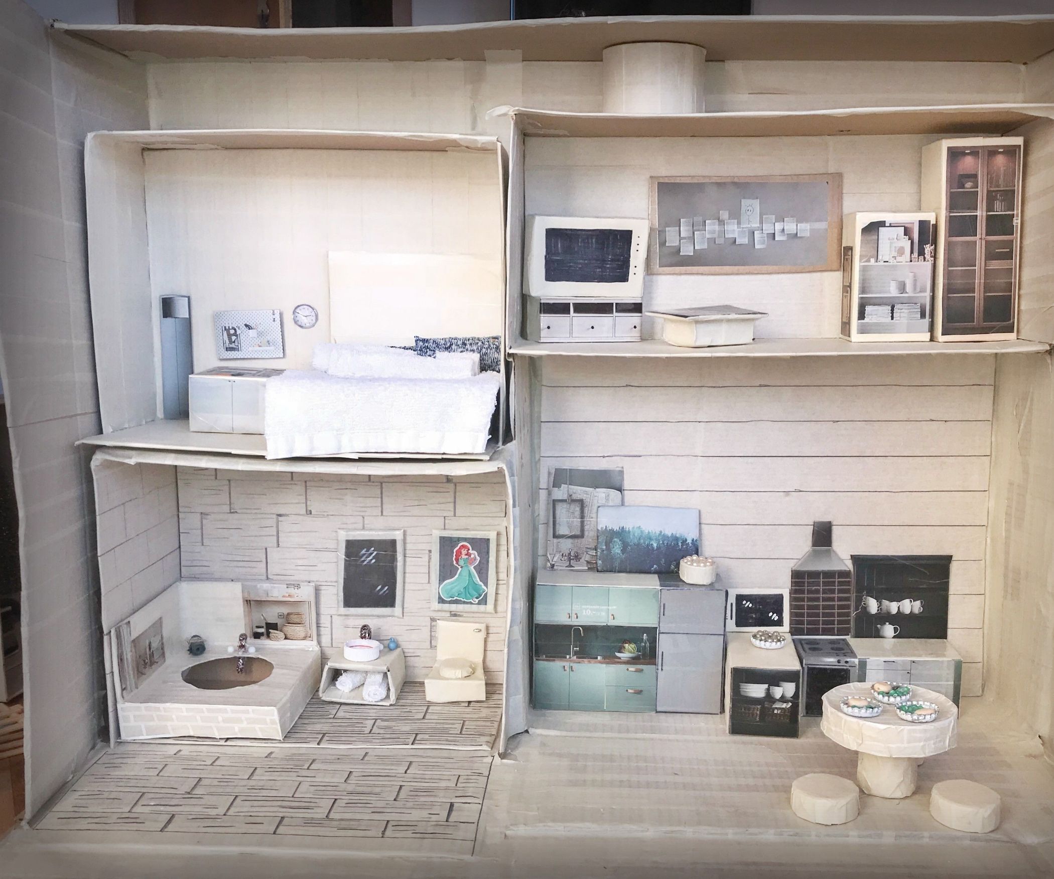 Cheap and Easy DIY Dollhouse : 7 Steps - Instructables