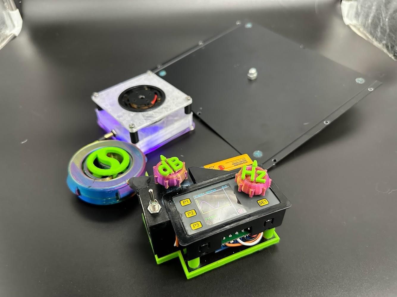 Classroom-Ready Modular Cymatics Experiments Rig : 18 Steps (with ...