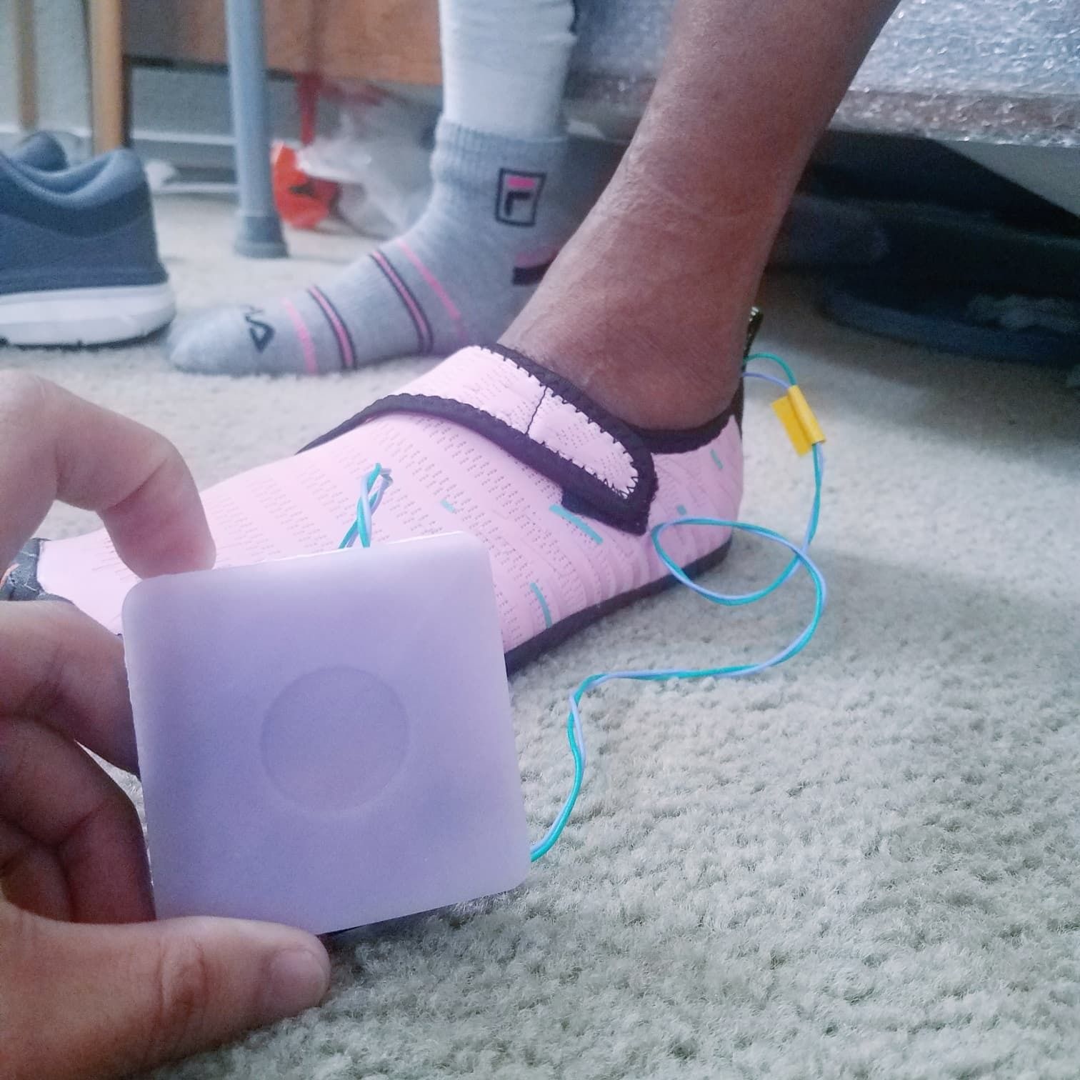 Moonwalk: a Haptic Feedback Prosthetic : 5 Steps - Instructables