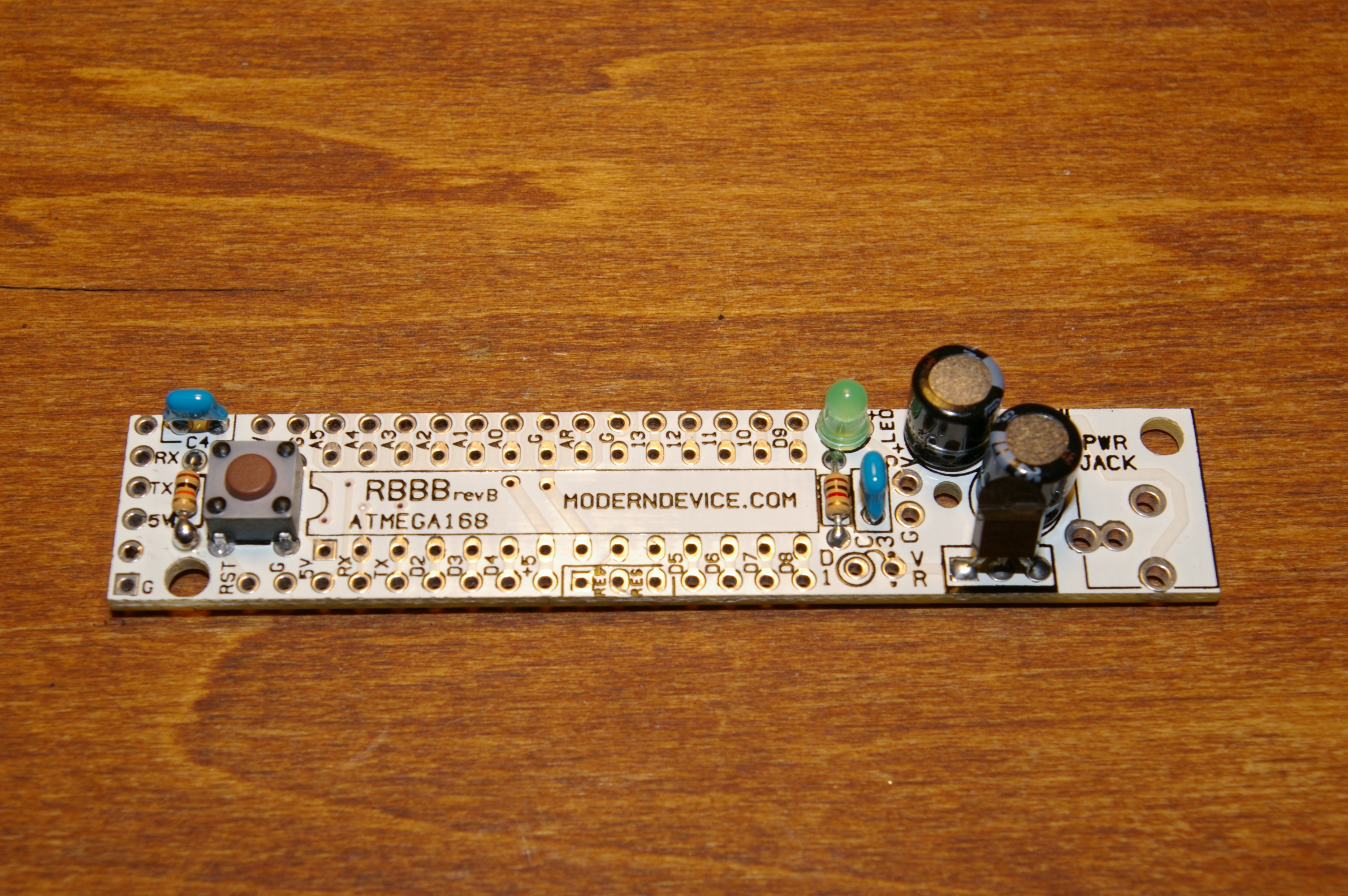 Assembling the Really Bare Bones Board (RBBB) Arduino Clone - UPDATED ...