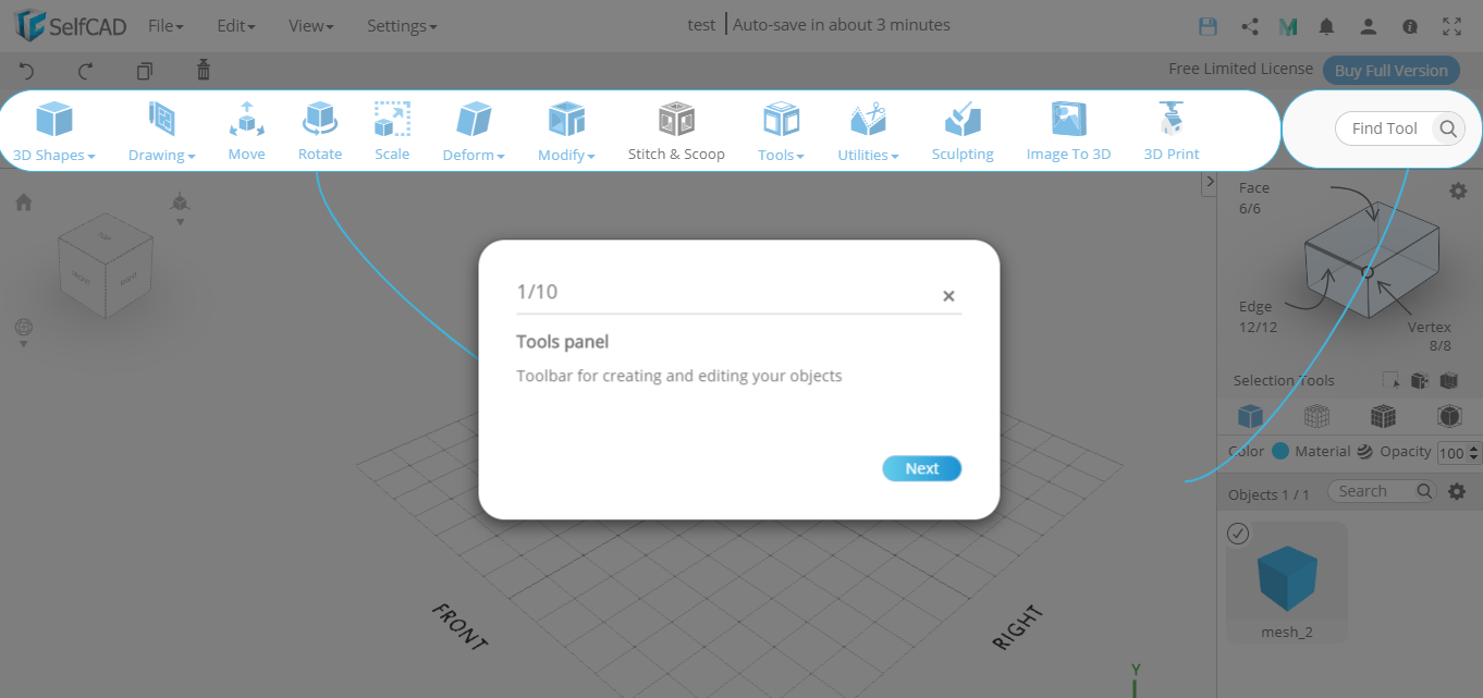 SelfCAD Tutorial: Getting Started in SelfCAD : 10 Steps - Instructables