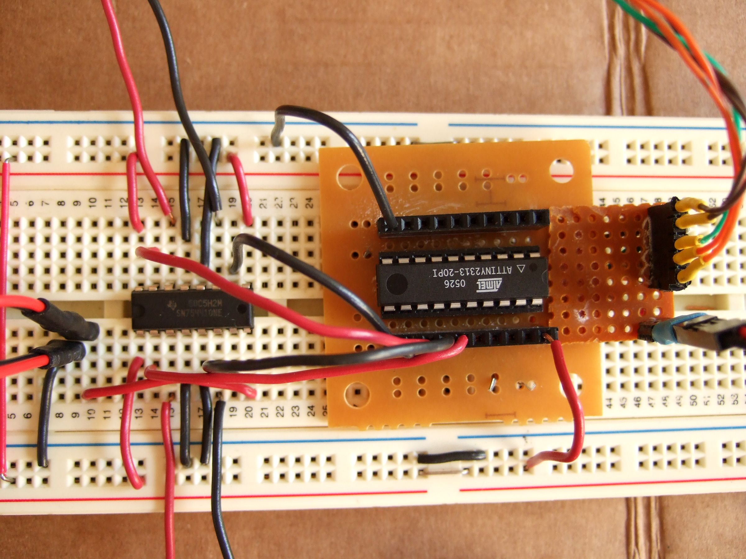 Drive a Stepper Motor With an AVR Microprocessor : 8 Steps - Instructables