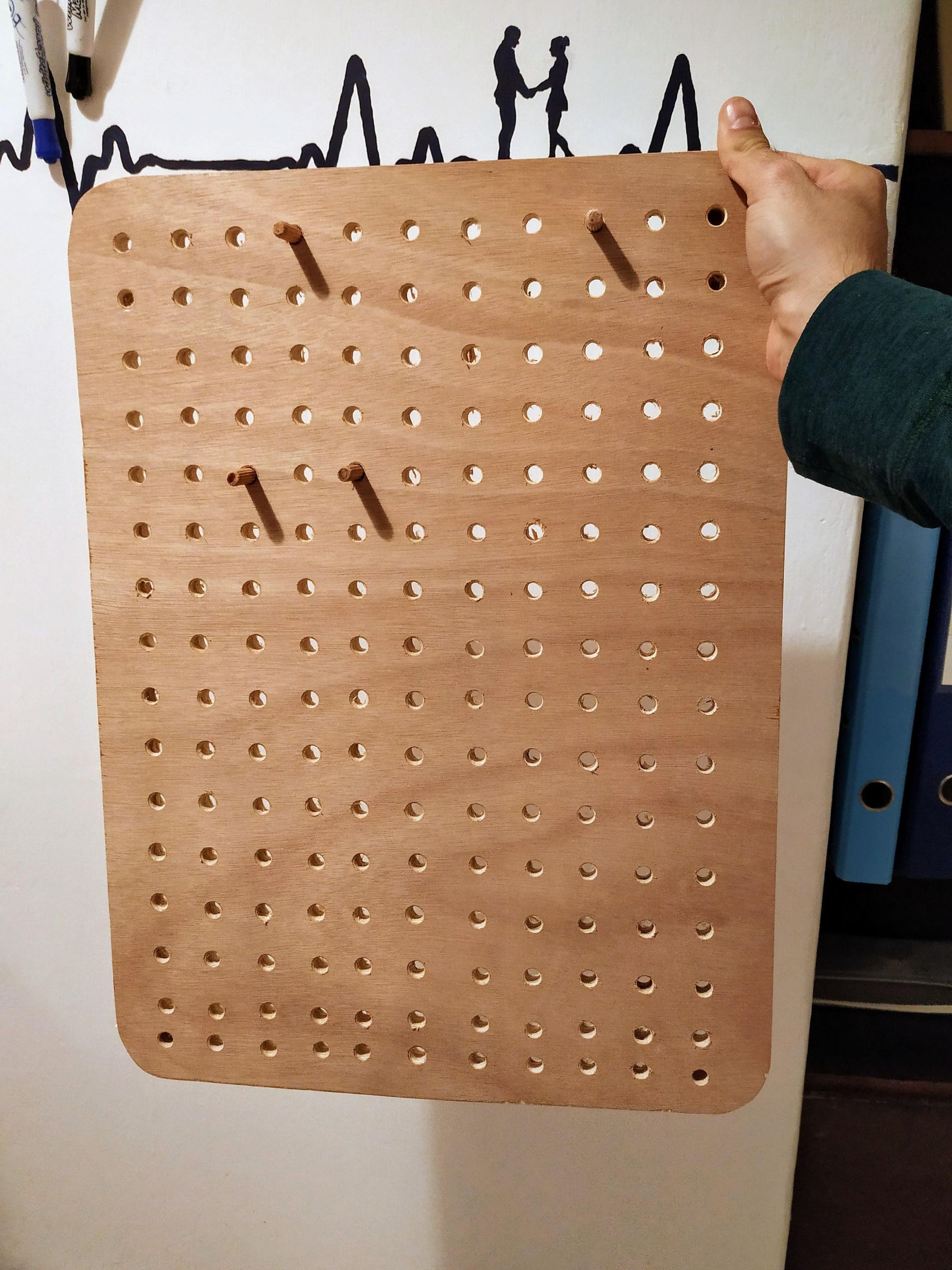 Jewelry Pegboard (DIY Accessories Included) : 11 Steps (with Pictures ...